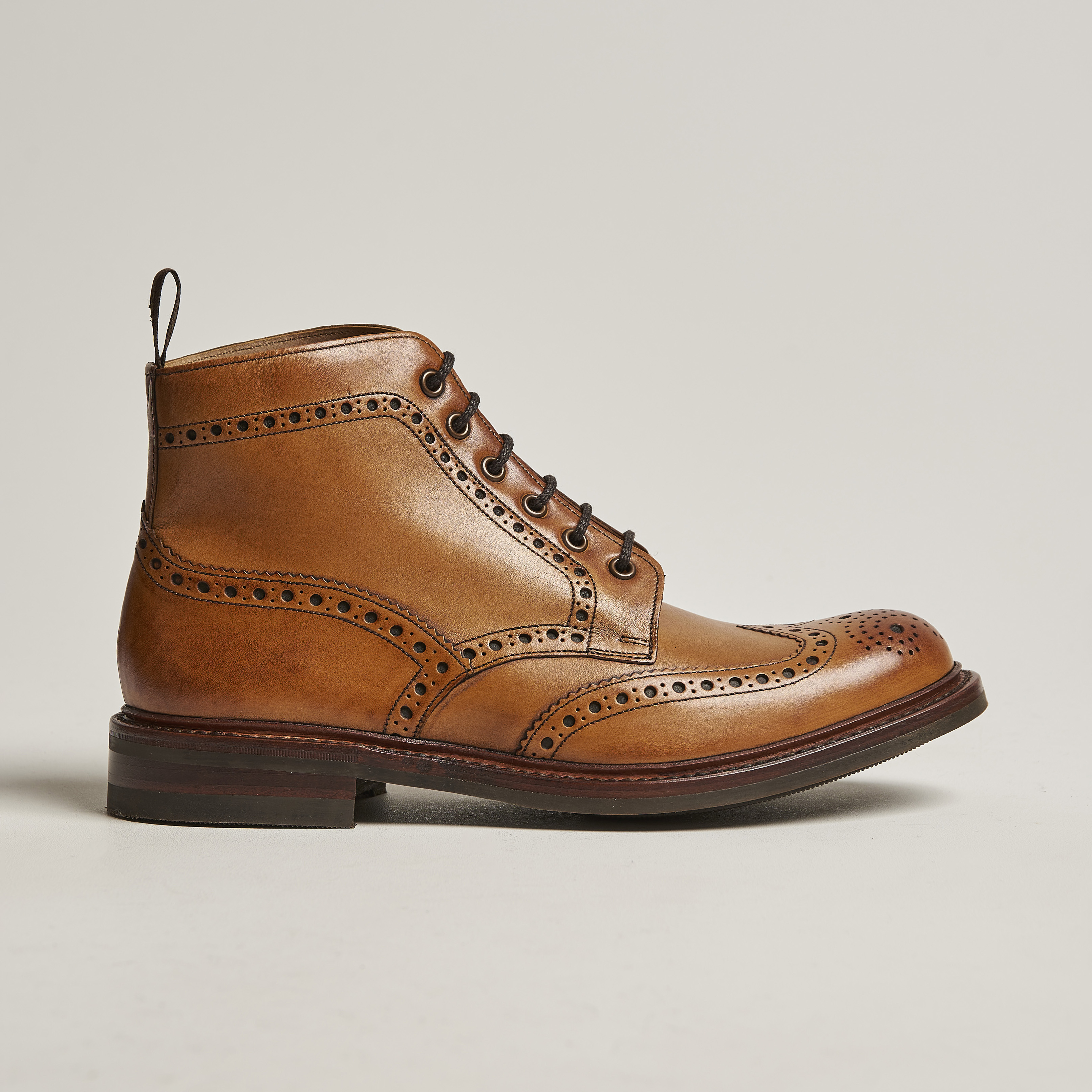 Loake 1880 Bedale Boot Tan Burnished Calf - Acheter Loake 1880 CareOfCarl.f