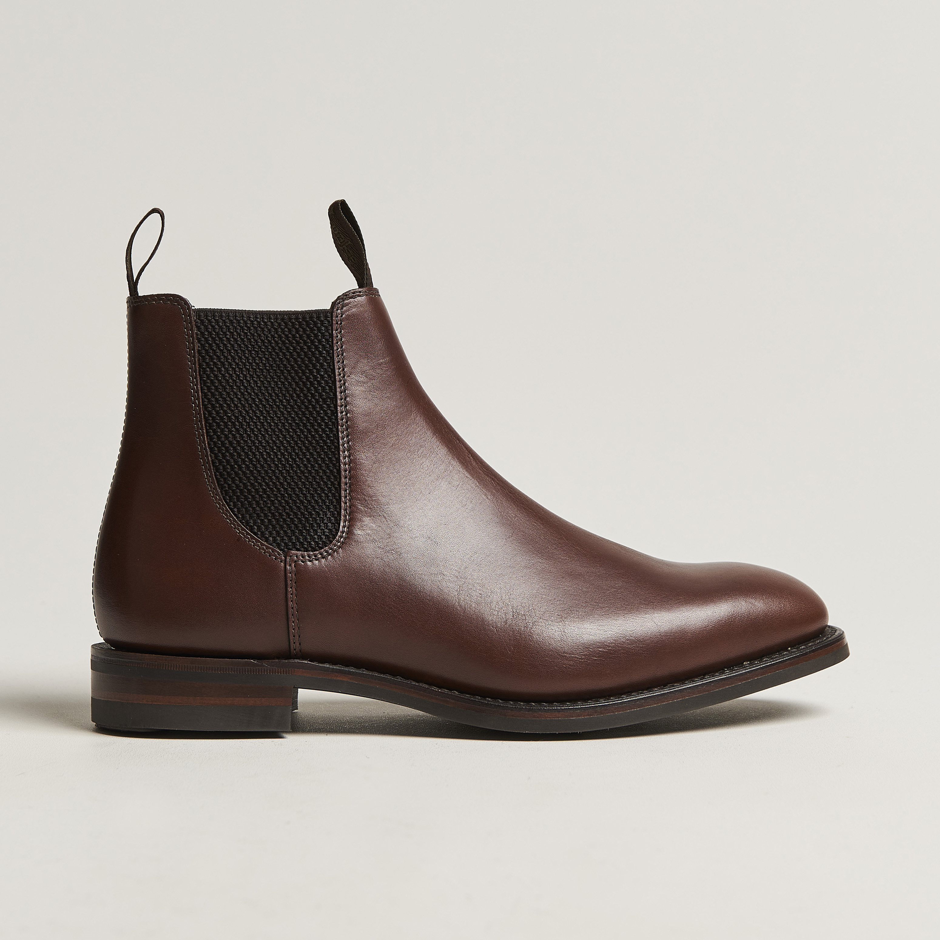 Loake 1880 Chatsworth Chelsea Boot Brown Waxy Leather - Acheter Loake 1880