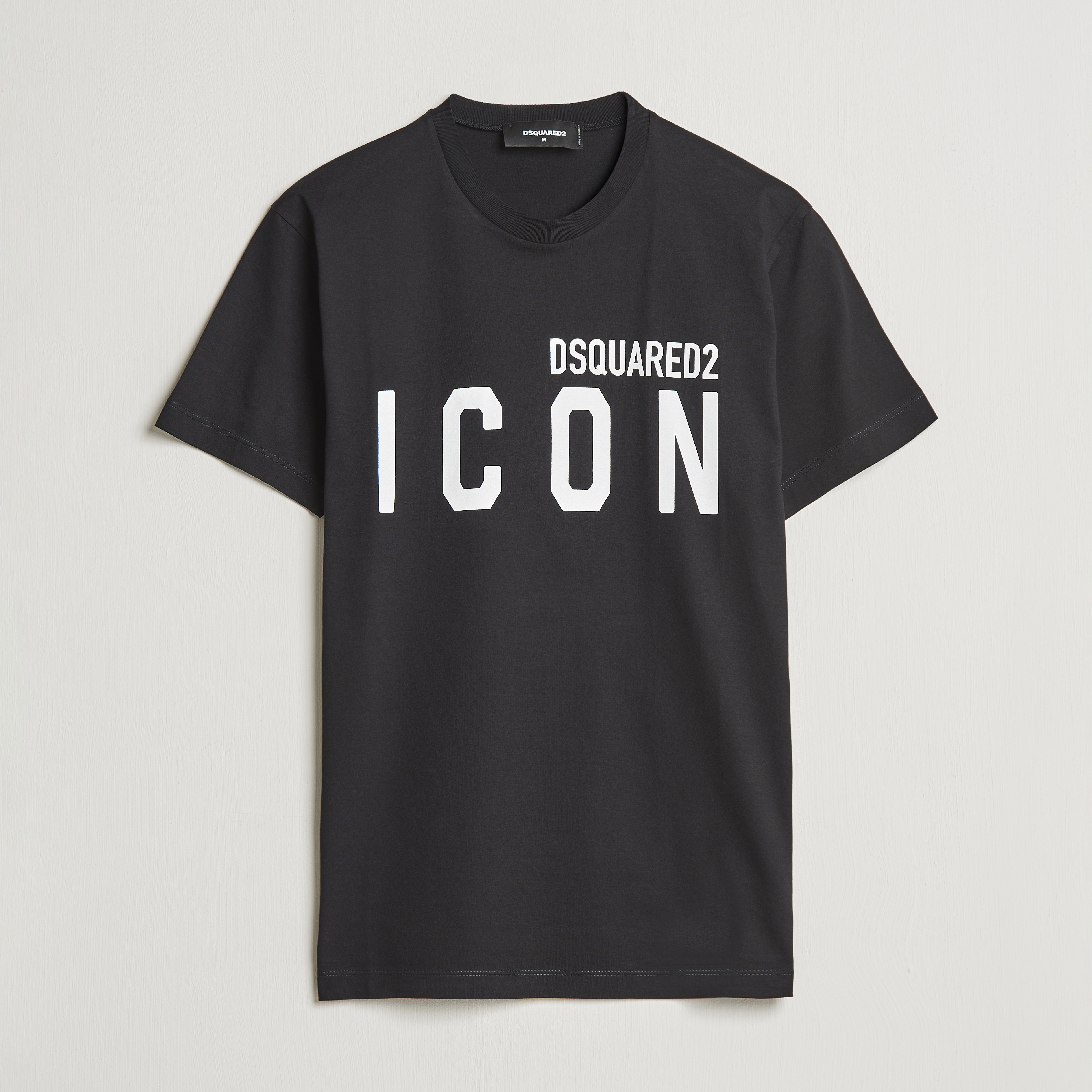 Dsquared2 Icon Logo Tee Black - Acheter Dsquared2 CareOfCarl.fr.