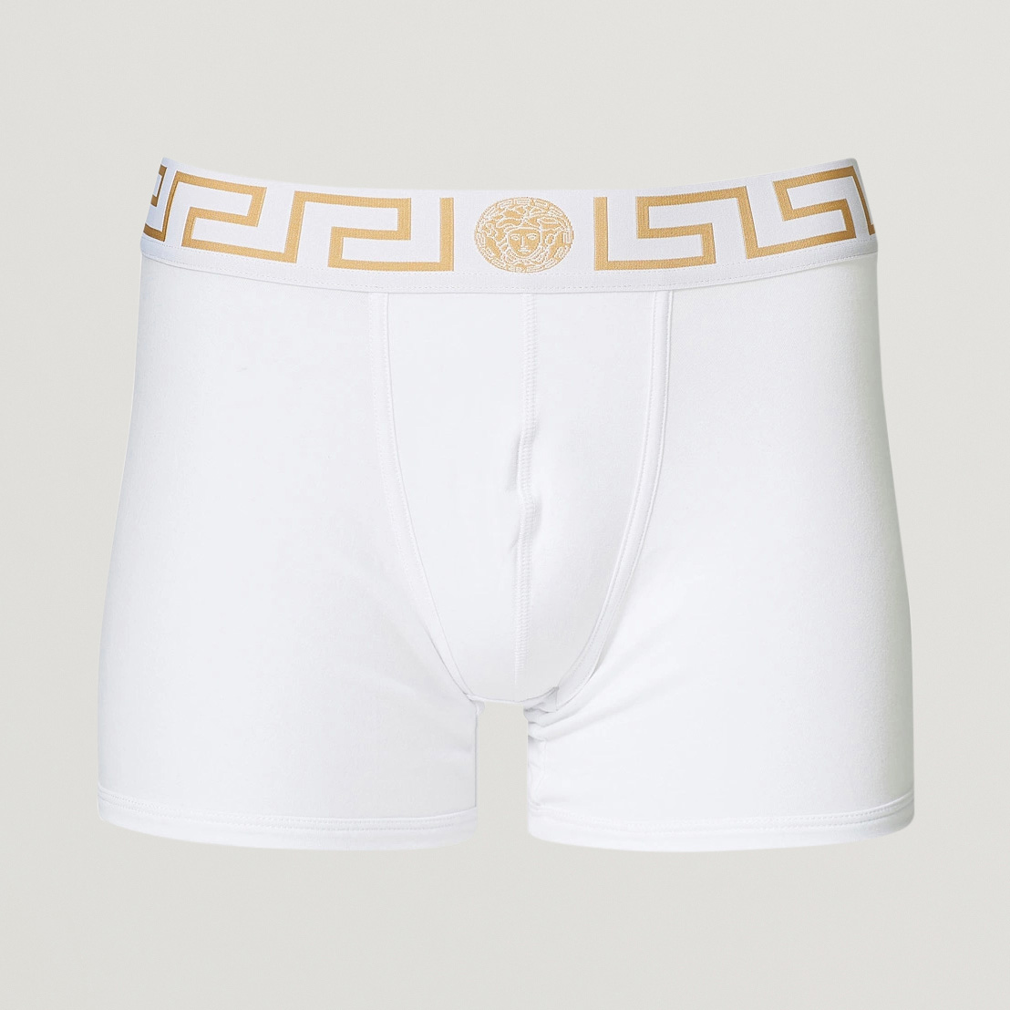 Versace Greca Boxer Briefs White - Acheter Versace CareOfCarl.fr.