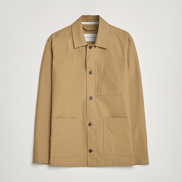 Peregrine Dawson Cotton Shacket Stone - Acheter Peregrine CareOfCarl.fr.