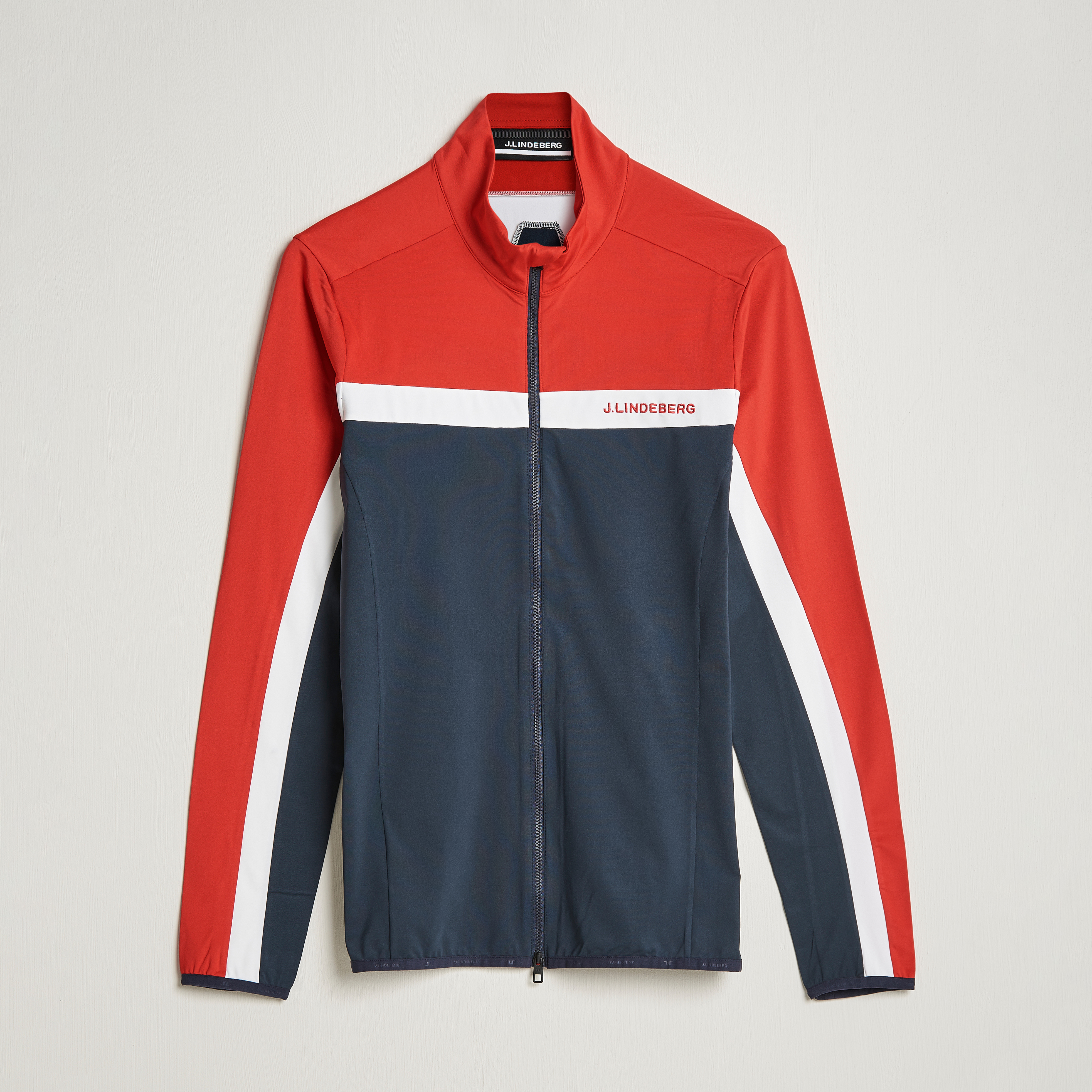J.Lindeberg Jarvis Full Zip Mid Layer Jacket Barbados - Acheter J.Lindeberg