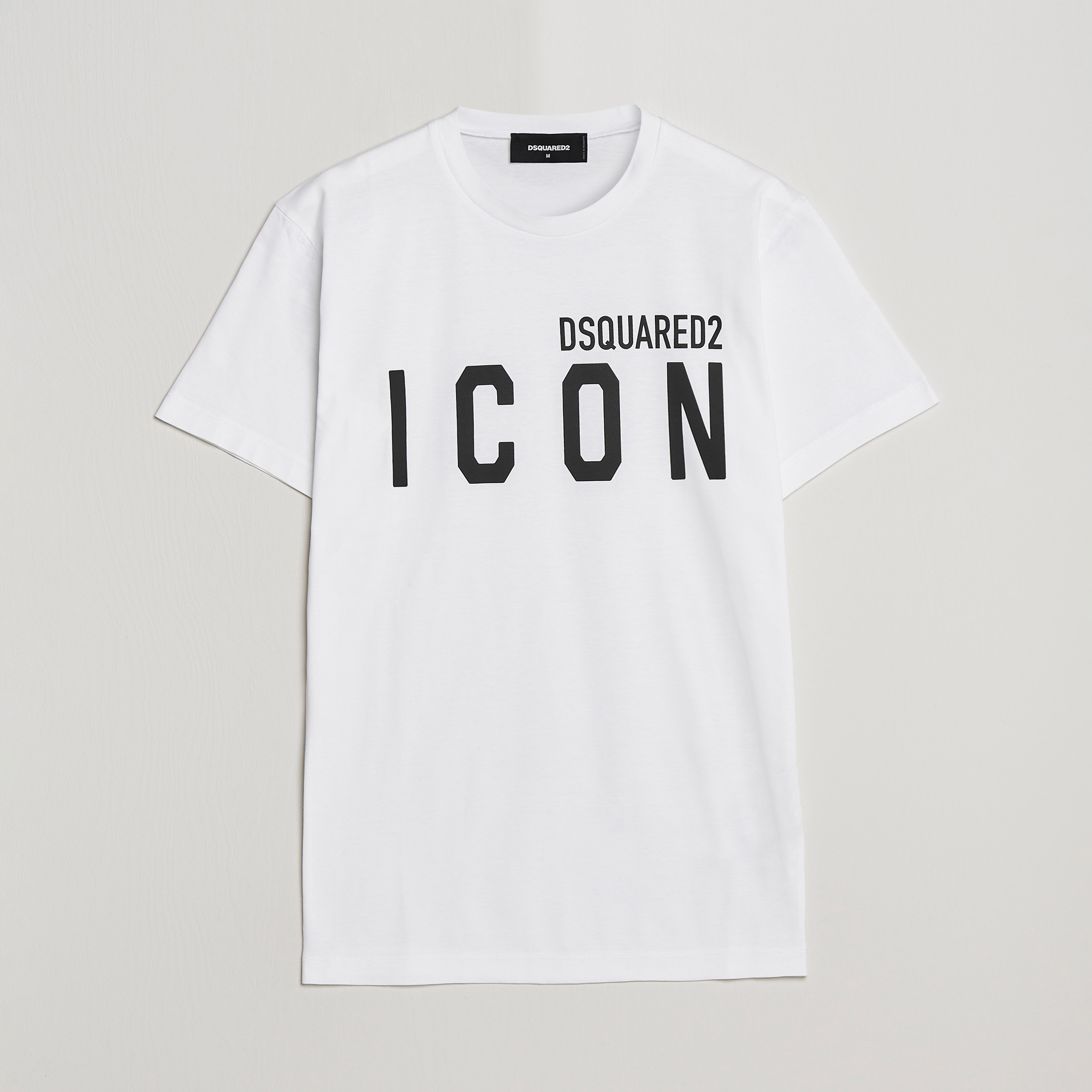 Dsquared2 Icon Logo Tee White - Acheter Dsquared2 CareOfCarl.fr.
