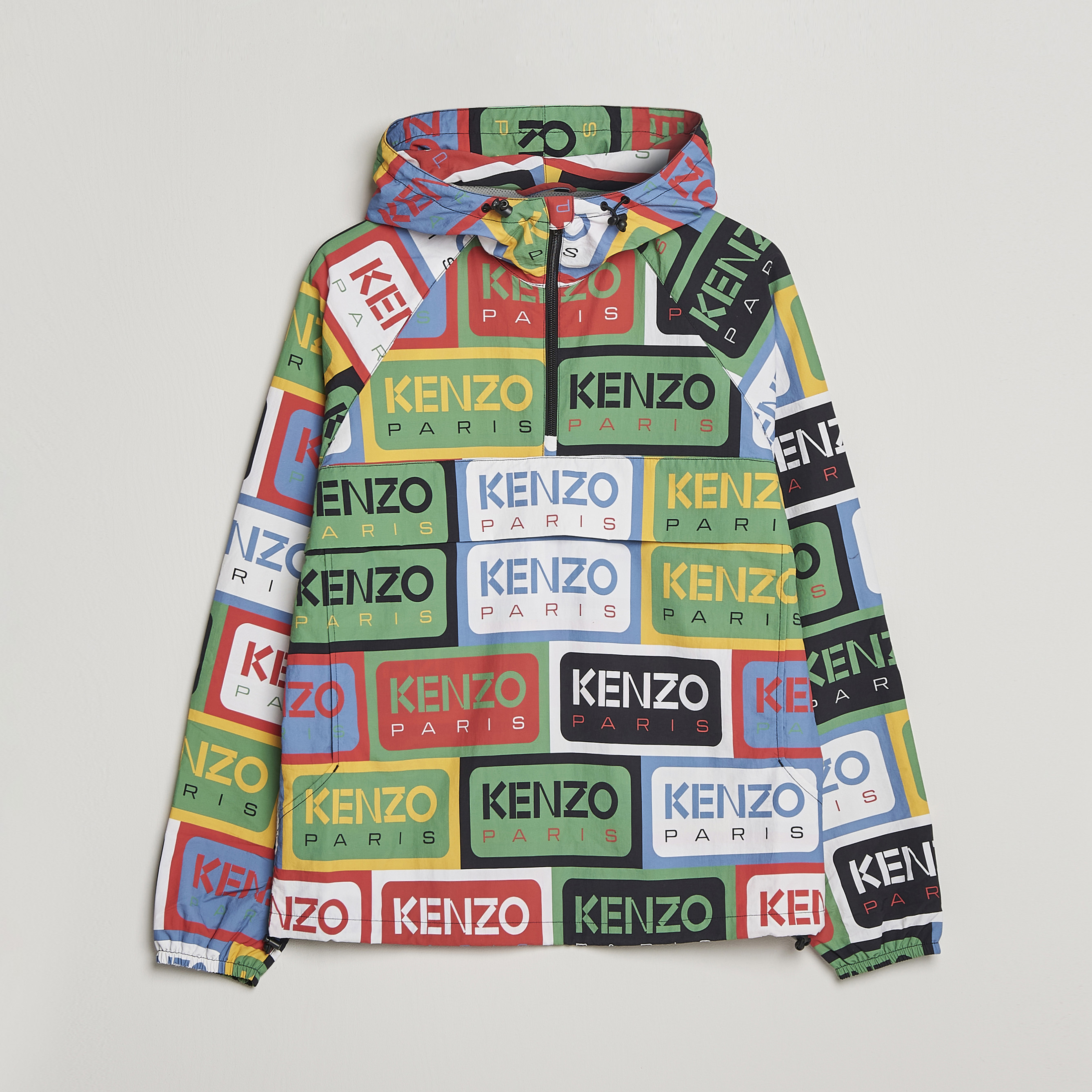 KENZO Label Packable Anorak Mulit - Acheter KENZO