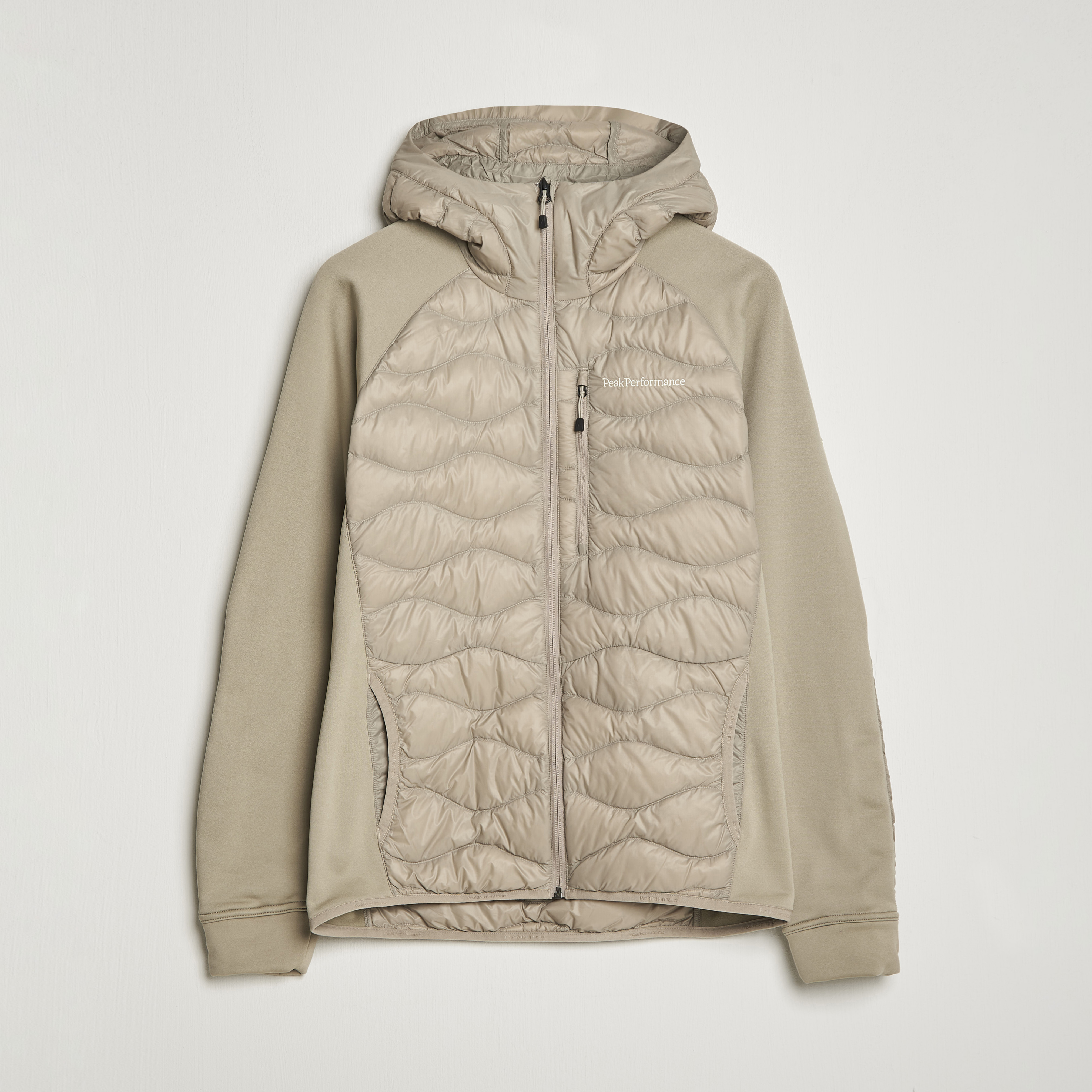 Peak Performance Helium Hooded Hybrid Avid Beige - Acheter Peak Performance