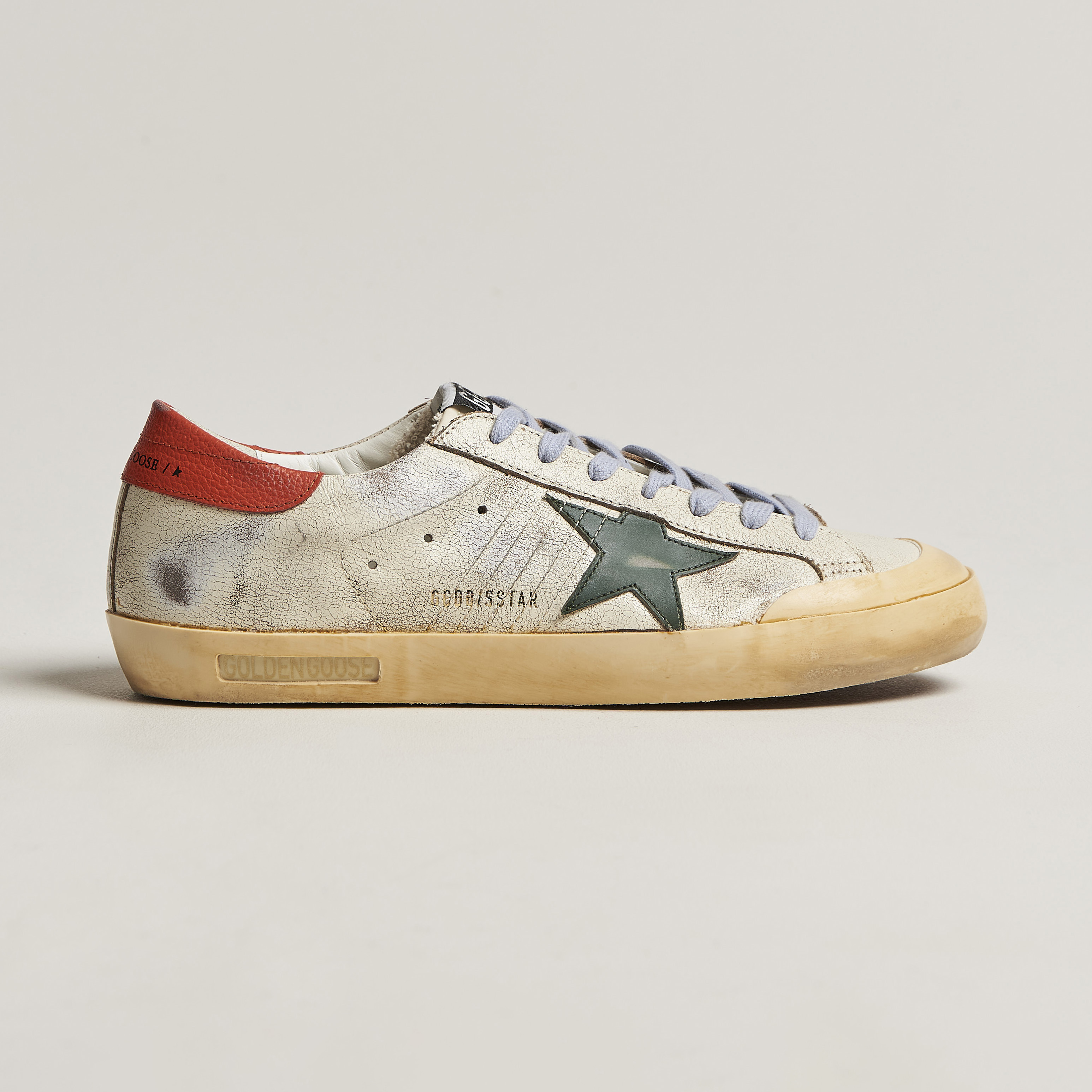 Golden Goose Deluxe Brand Super-Star Sneakers White/Orange - Acheter Golden