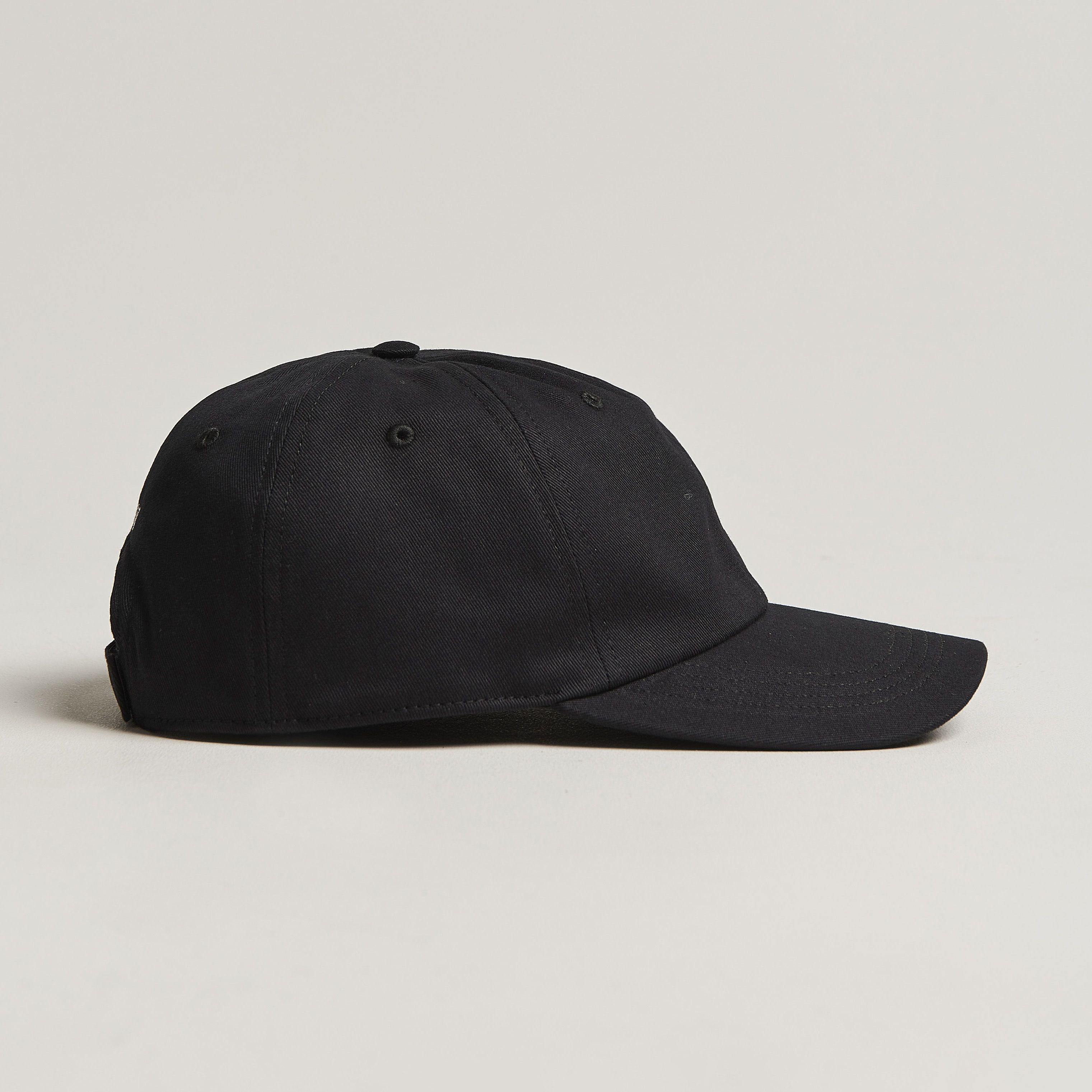 Eton Cotton Baseball Cap Black - Köp Eton