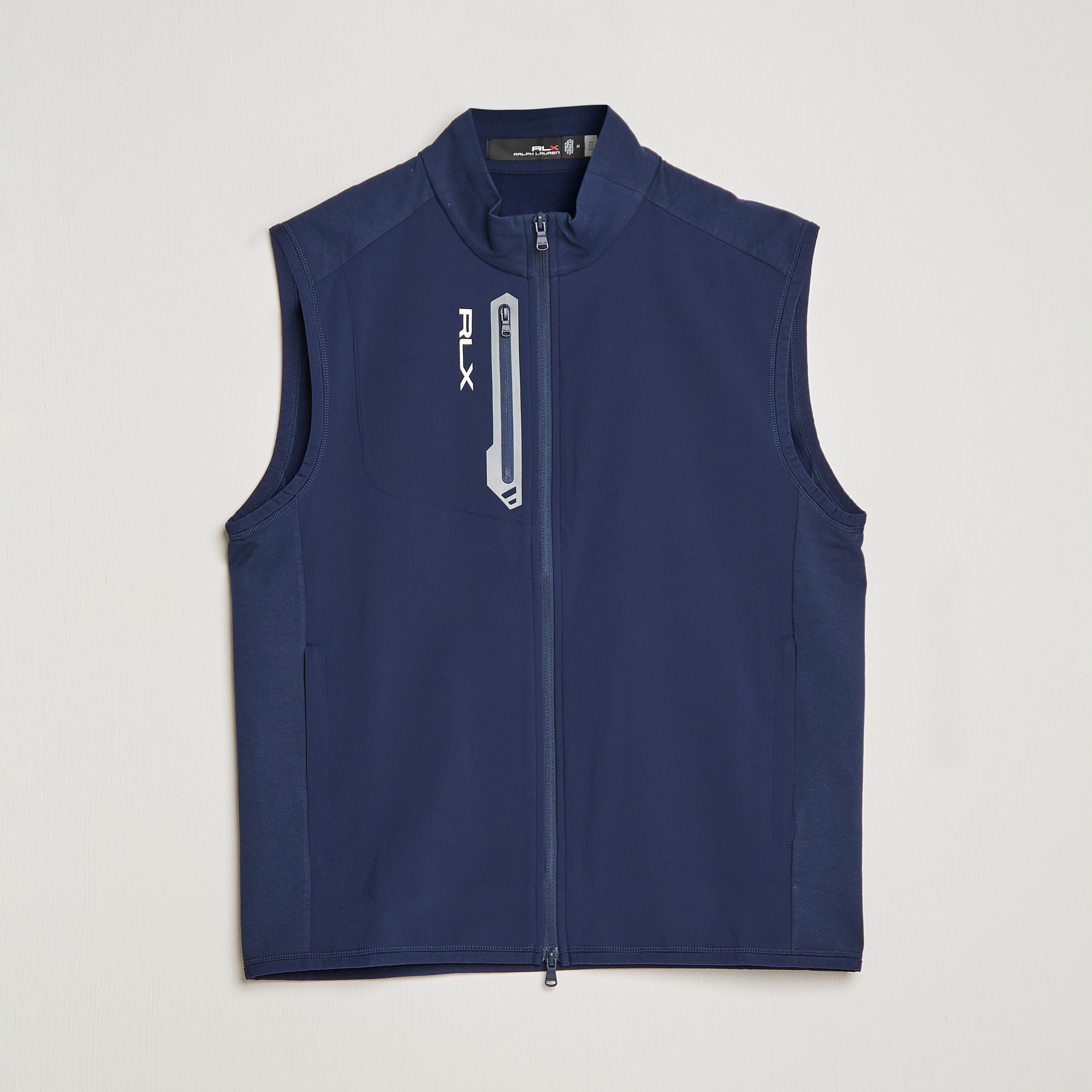 Tech Terry Vest Refined Navy - Acheter RLX Ralph Lauren CareOfCarl.fr.
