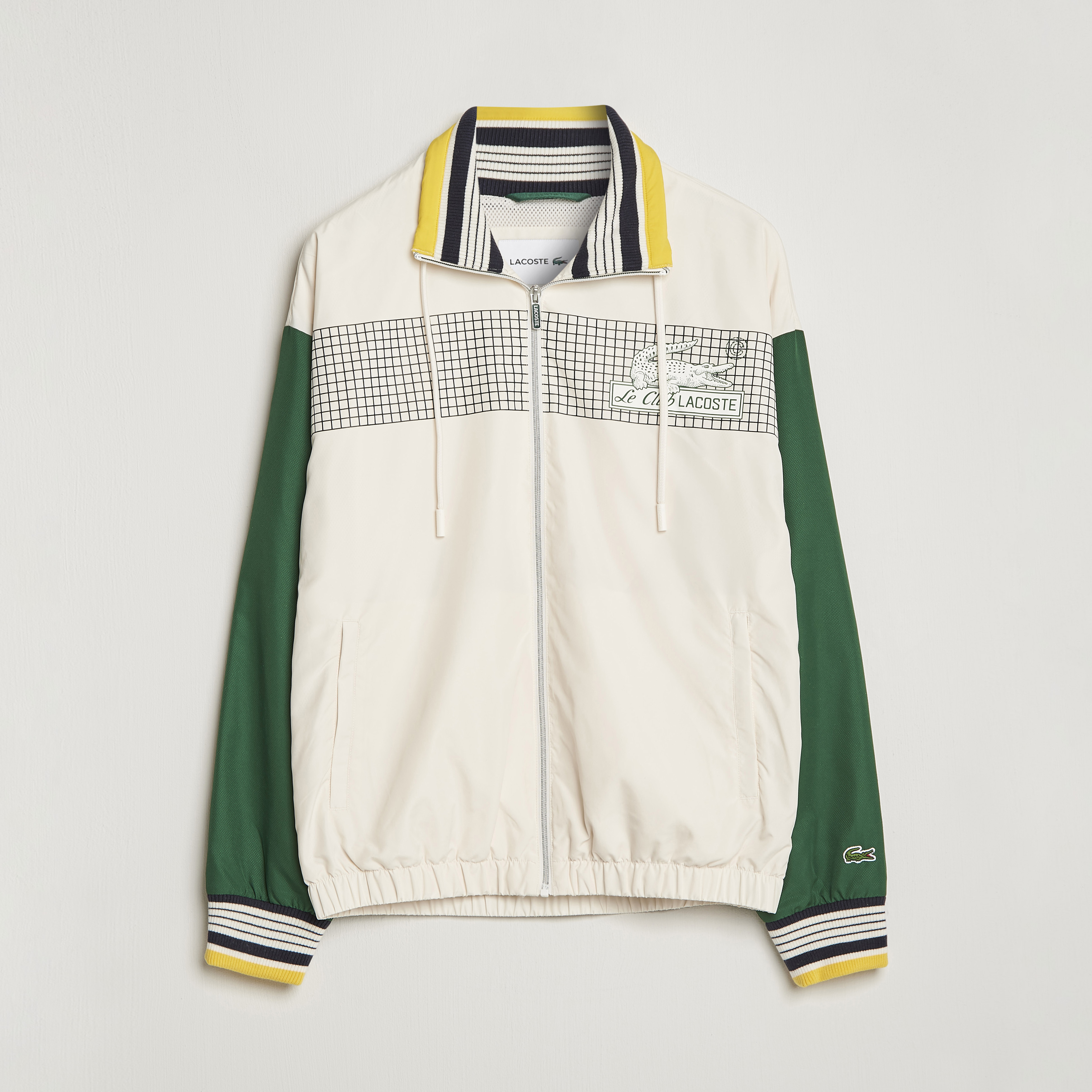 Lacoste Héritage net Print Water Repellent Jacket Lapland - Acheter Lacoste