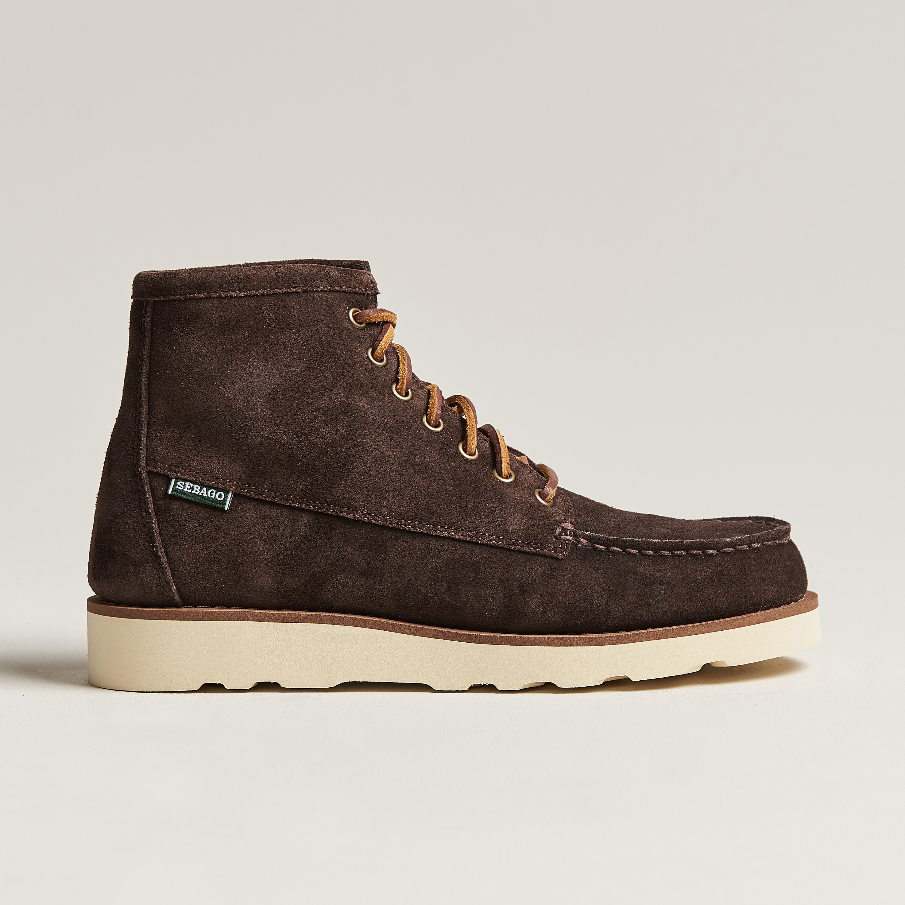 Sebago Tala Oiled Suede Mid Boot Dark Brown - Acheter Sebago CareOfCarl.fr.