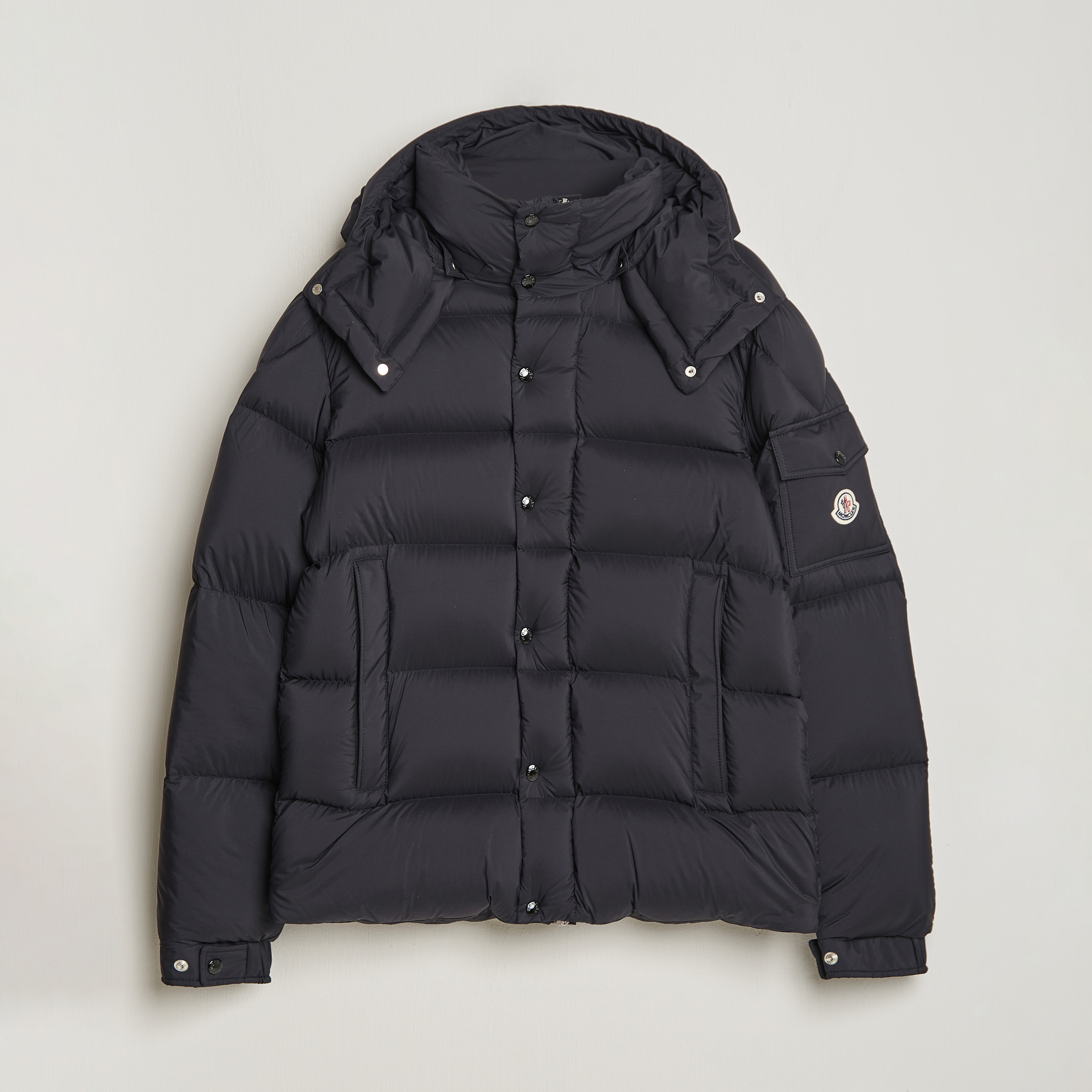 Moncler Vezere Hooded Down Jacket Black - Acheter Moncler CareOfCarl.fr.