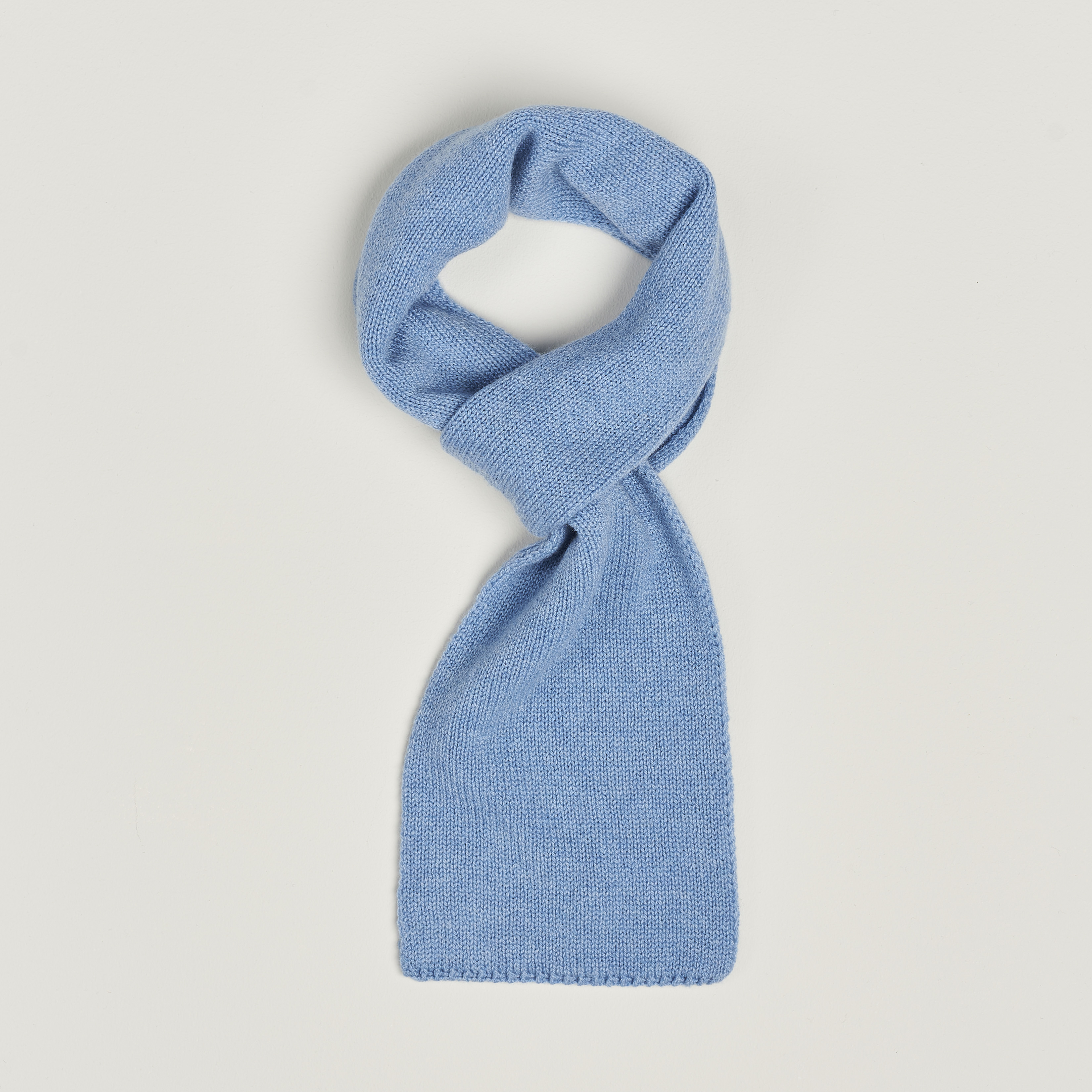 Piacenza Cashmere Short Loop Cashmere Scarf Light Blue - Acheter Piacenza C