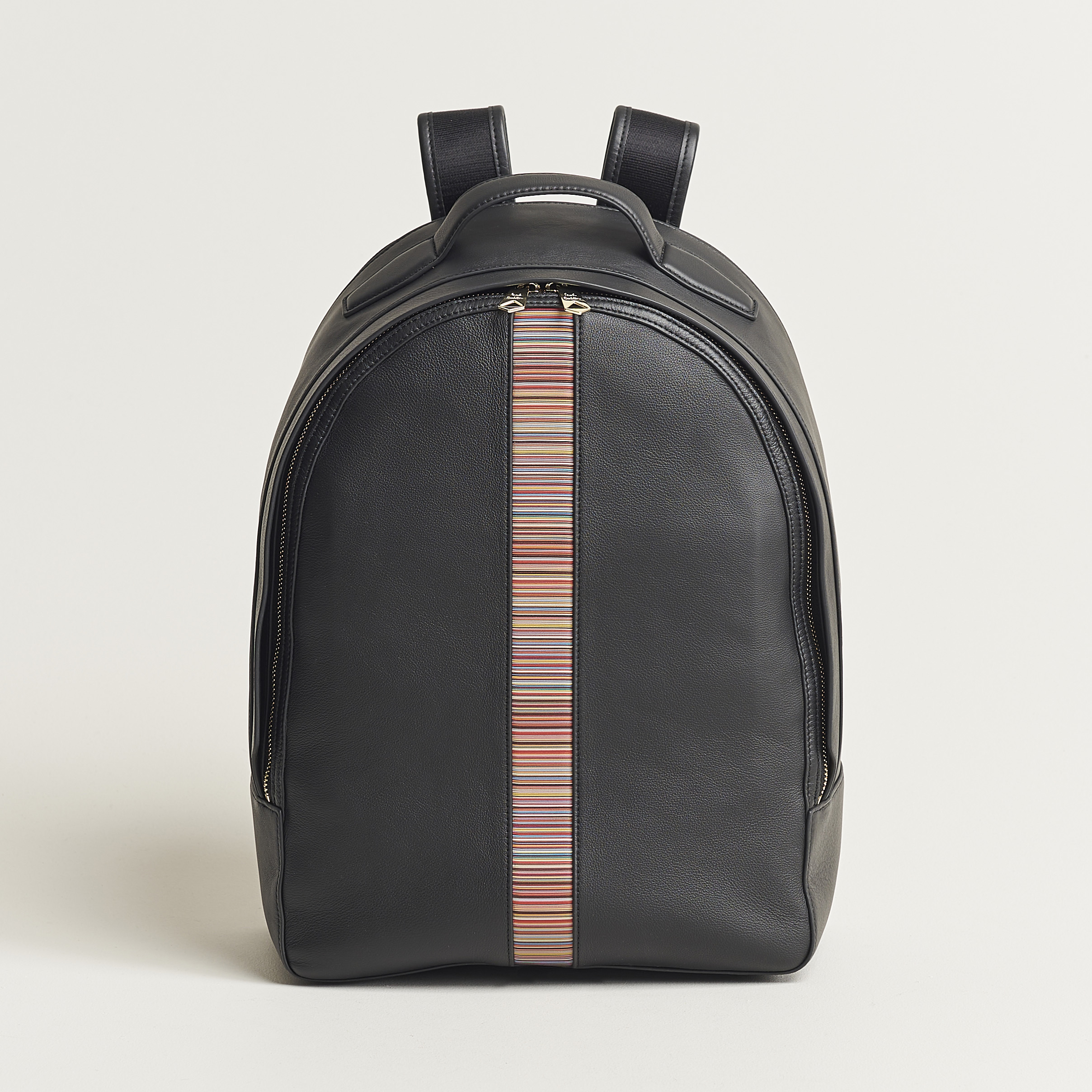 Paul Smith Leather Stripe Backpack Black - Acheter Paul Smith CareOfCarl.fr