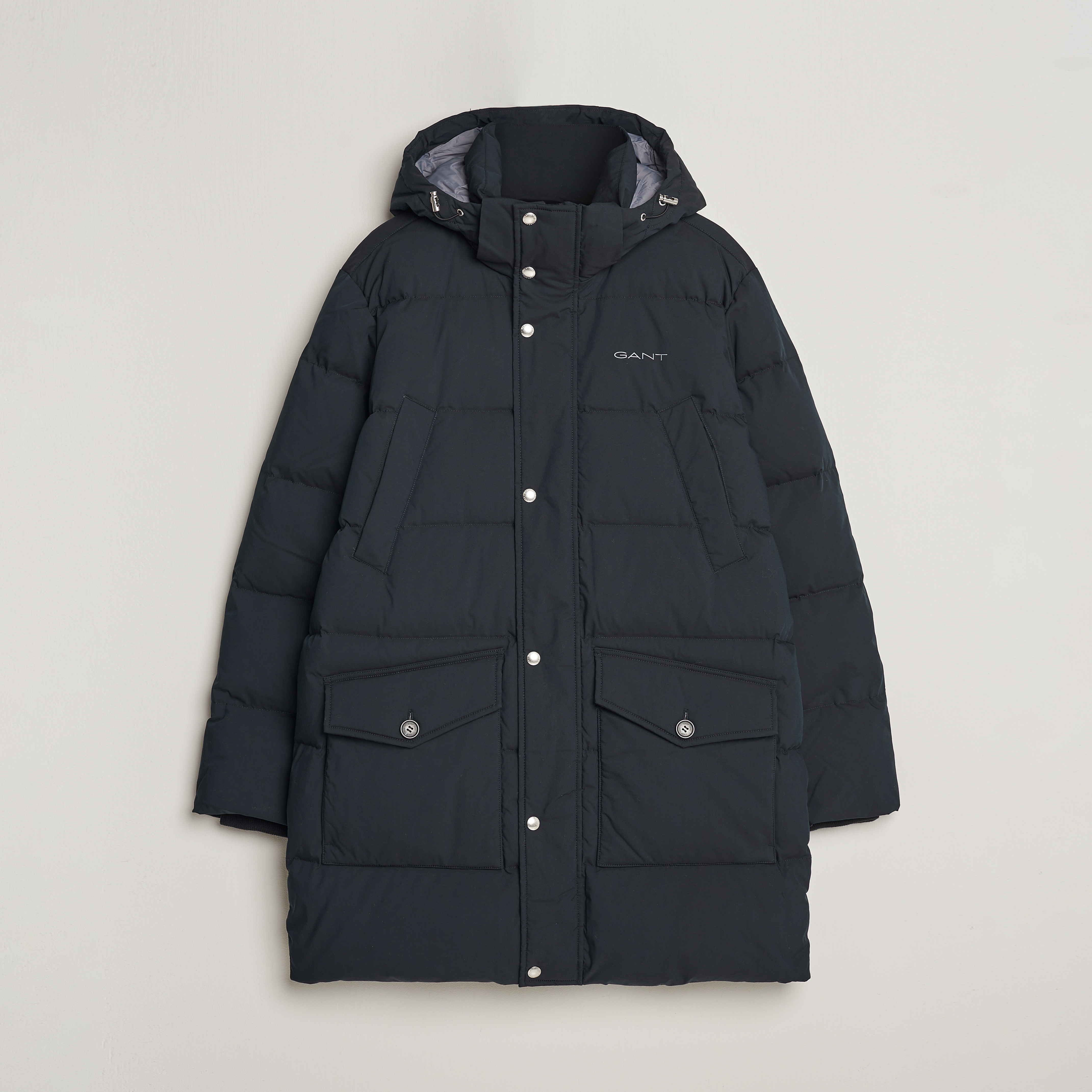 GANT Long Alta Down Parka Black - Acheter Gant CareOfCarl.fr.