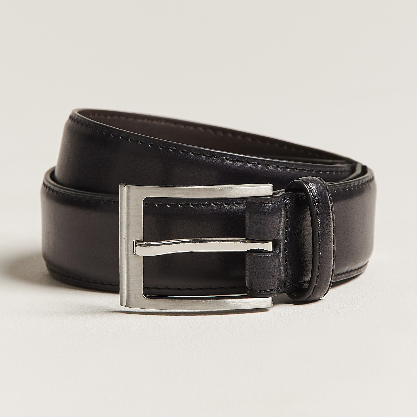 Loake 1880 Philip Leather Belt Black - Acheter Loake 1880 CareOfCarl.fr.