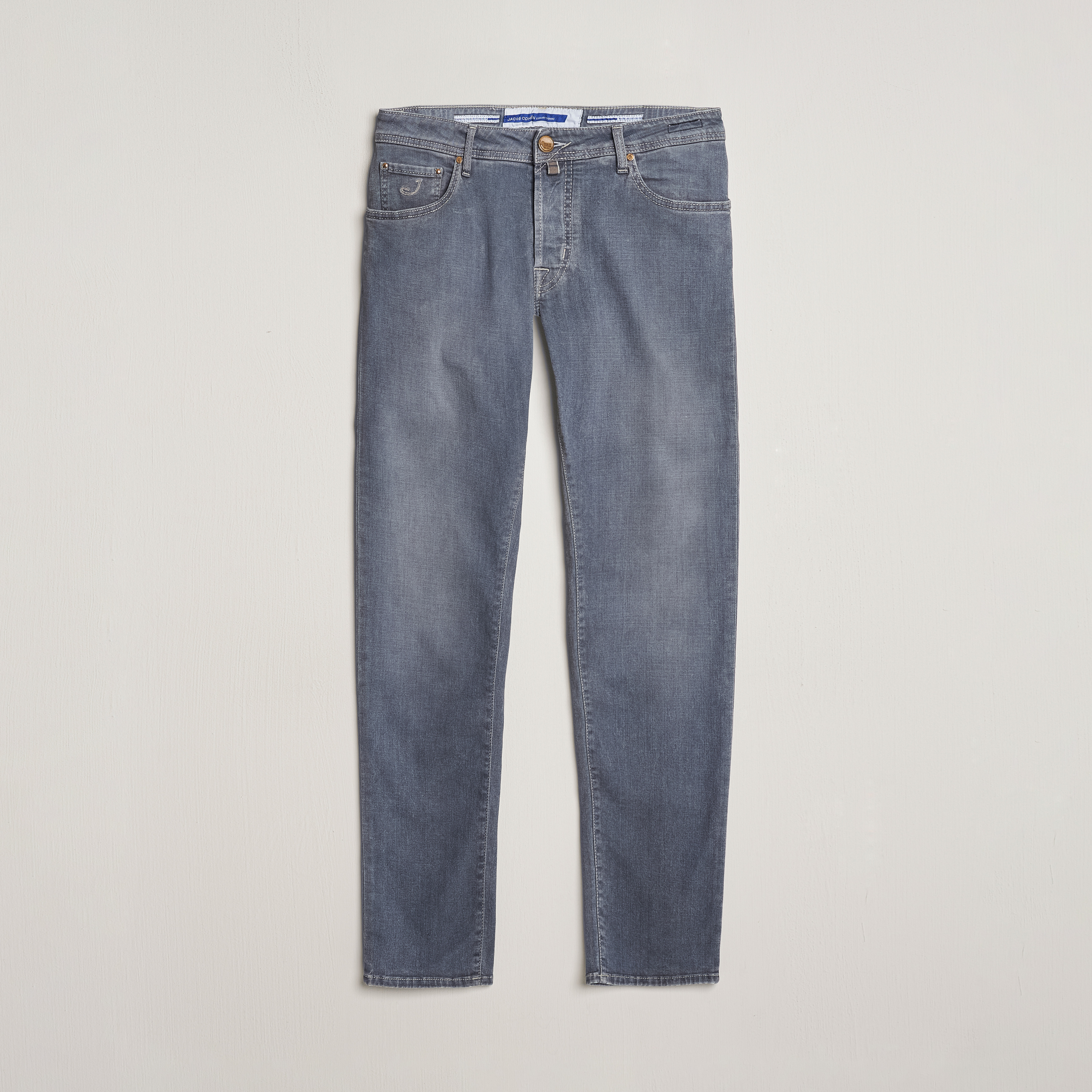 Jacob Cohën Nick Naples Super Slim Stretch Jeans Light Grey - Acheter Jacob