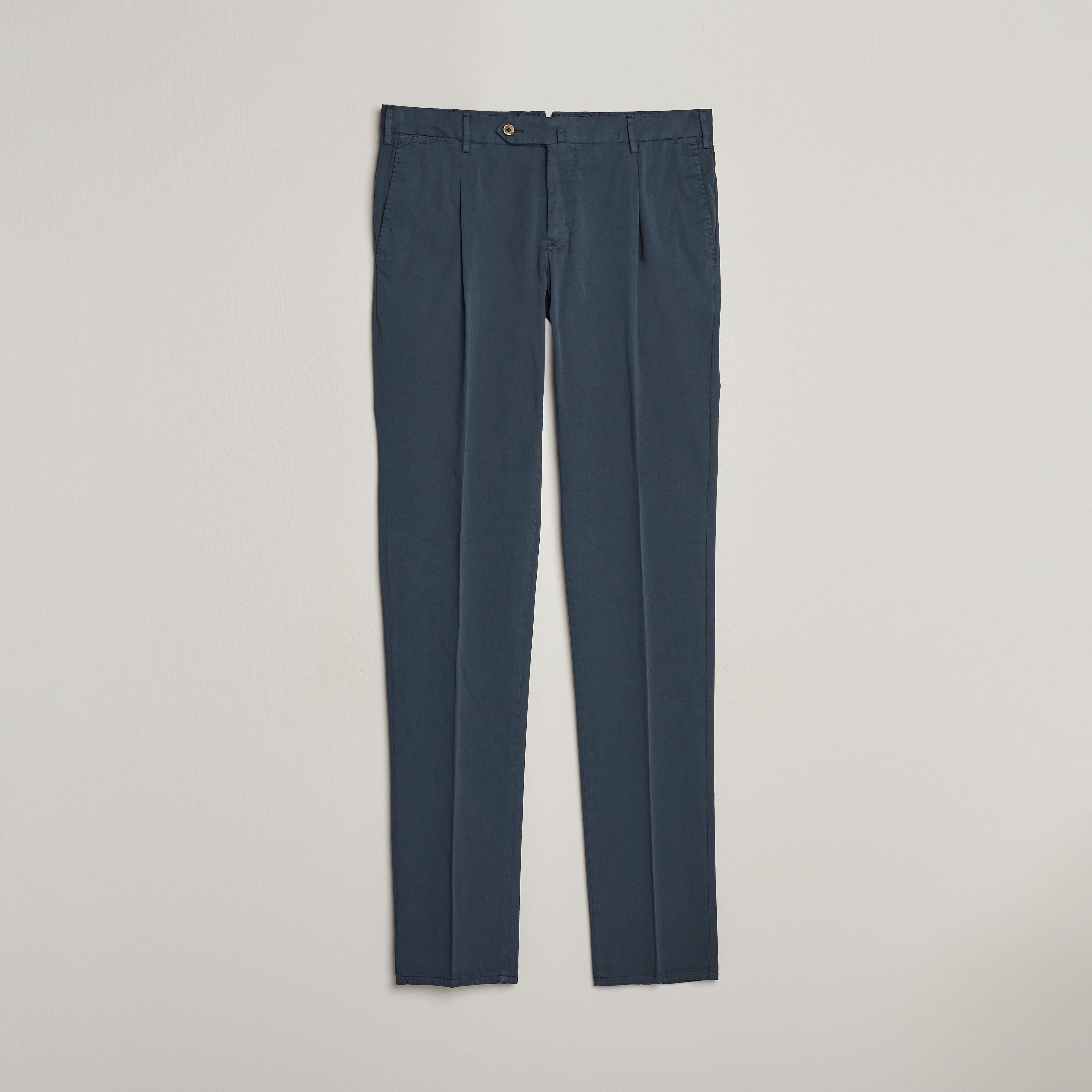 PT01 Slim Fit Garment Dyed Stretch Chinos Navy - Acheter PT01 CareOfCarl.fr