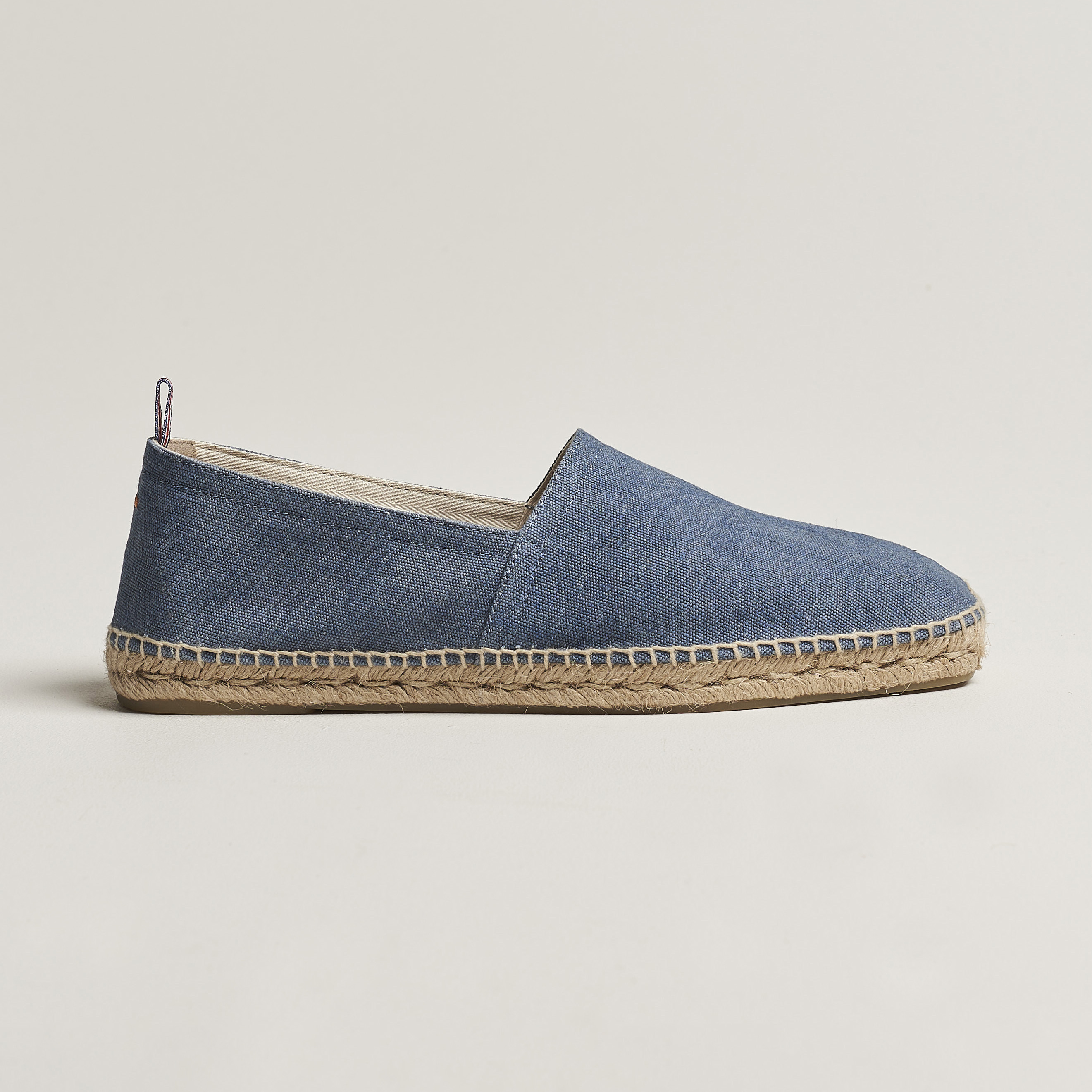 Castañer Pablo Washed Canvas Espadrilles Citadel - Acheter Castañer CareOfC