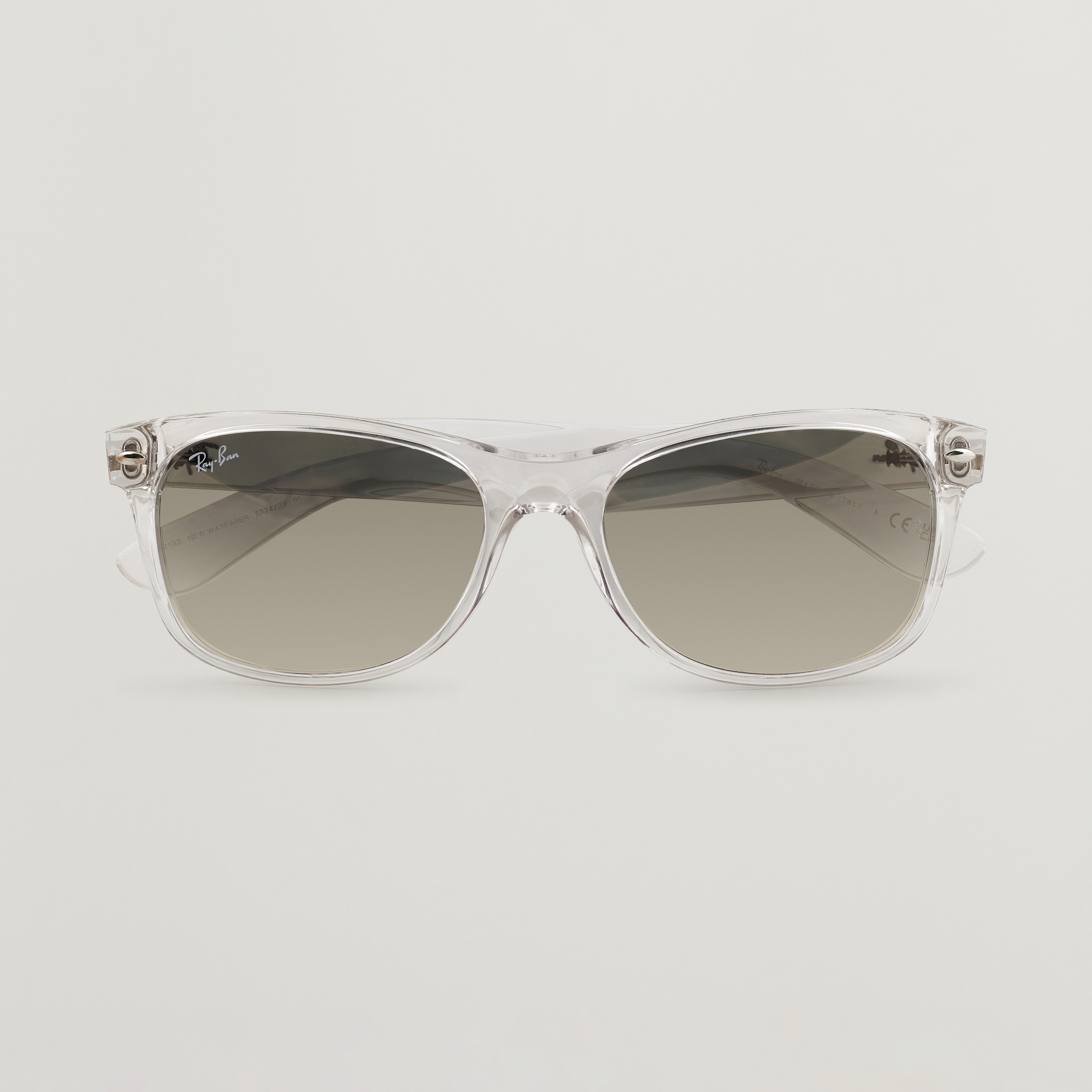 Ray-Ban New Wayfarer Sunglasses Transparent - Acheter Ray-Ban CareOfCarl.fr