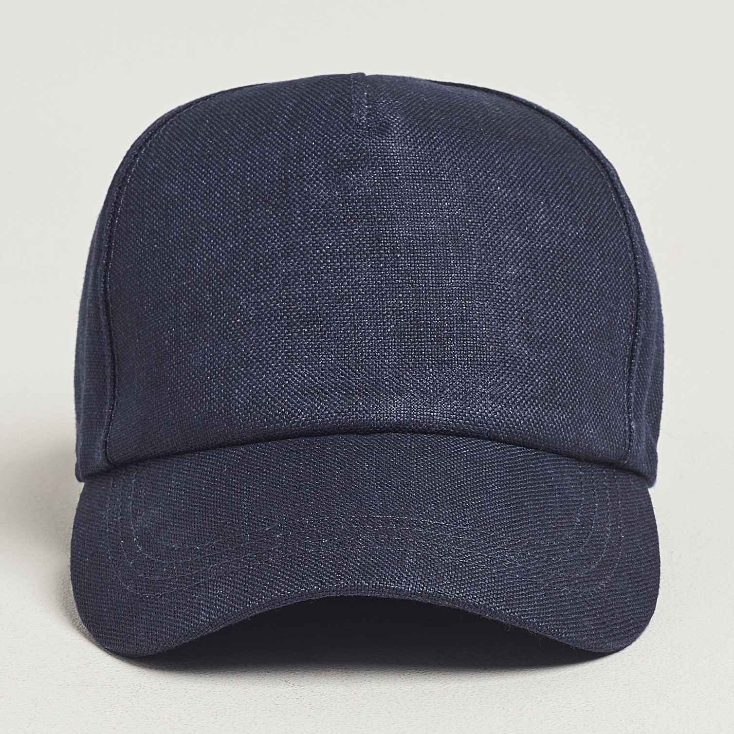 Wigéns Baseball Linen Cap Navy - Acheter Wigéns CareOfCarl.fr.