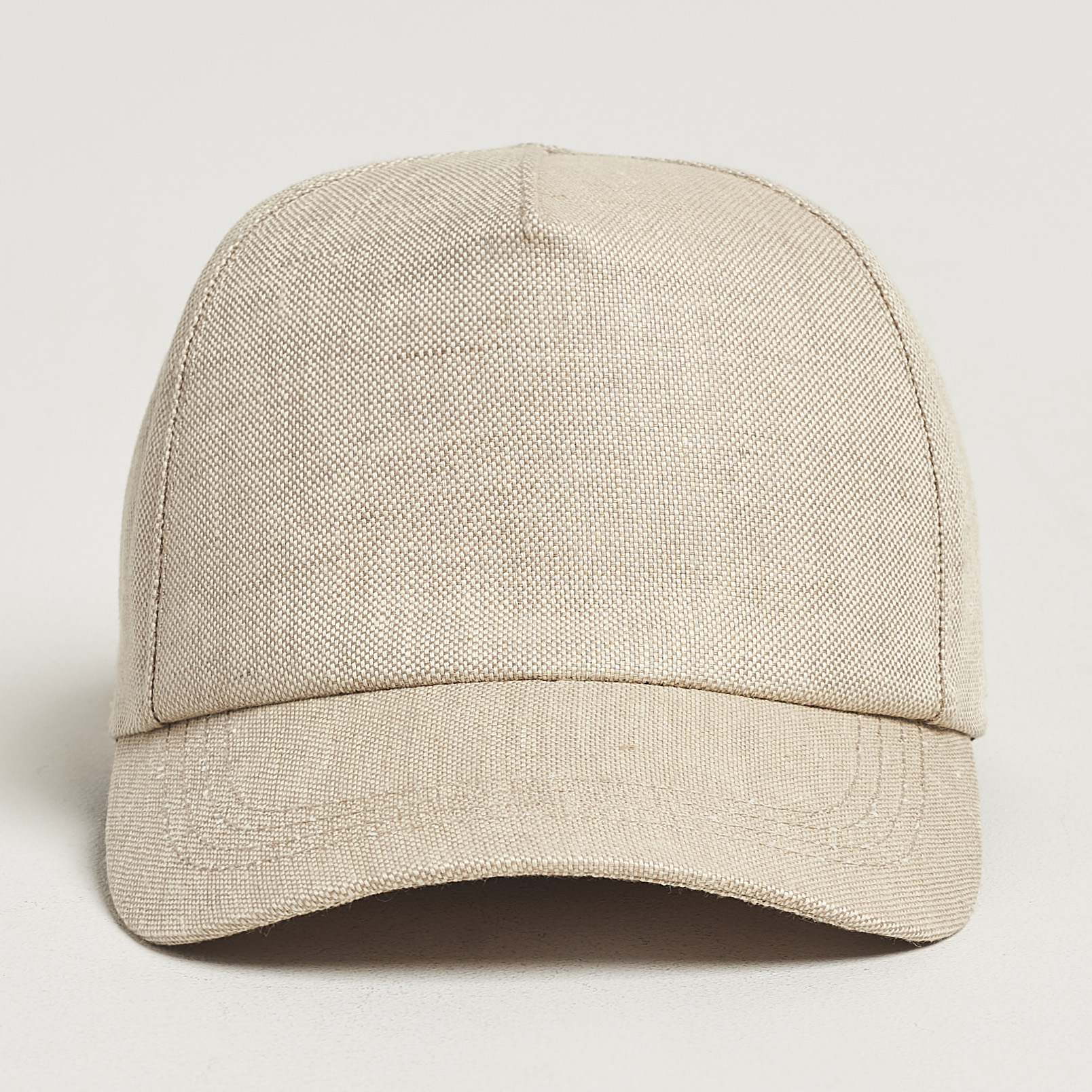 Wigéns Baseball Linen Cap Sand - Acheter Wigéns CareOfCarl.fr.