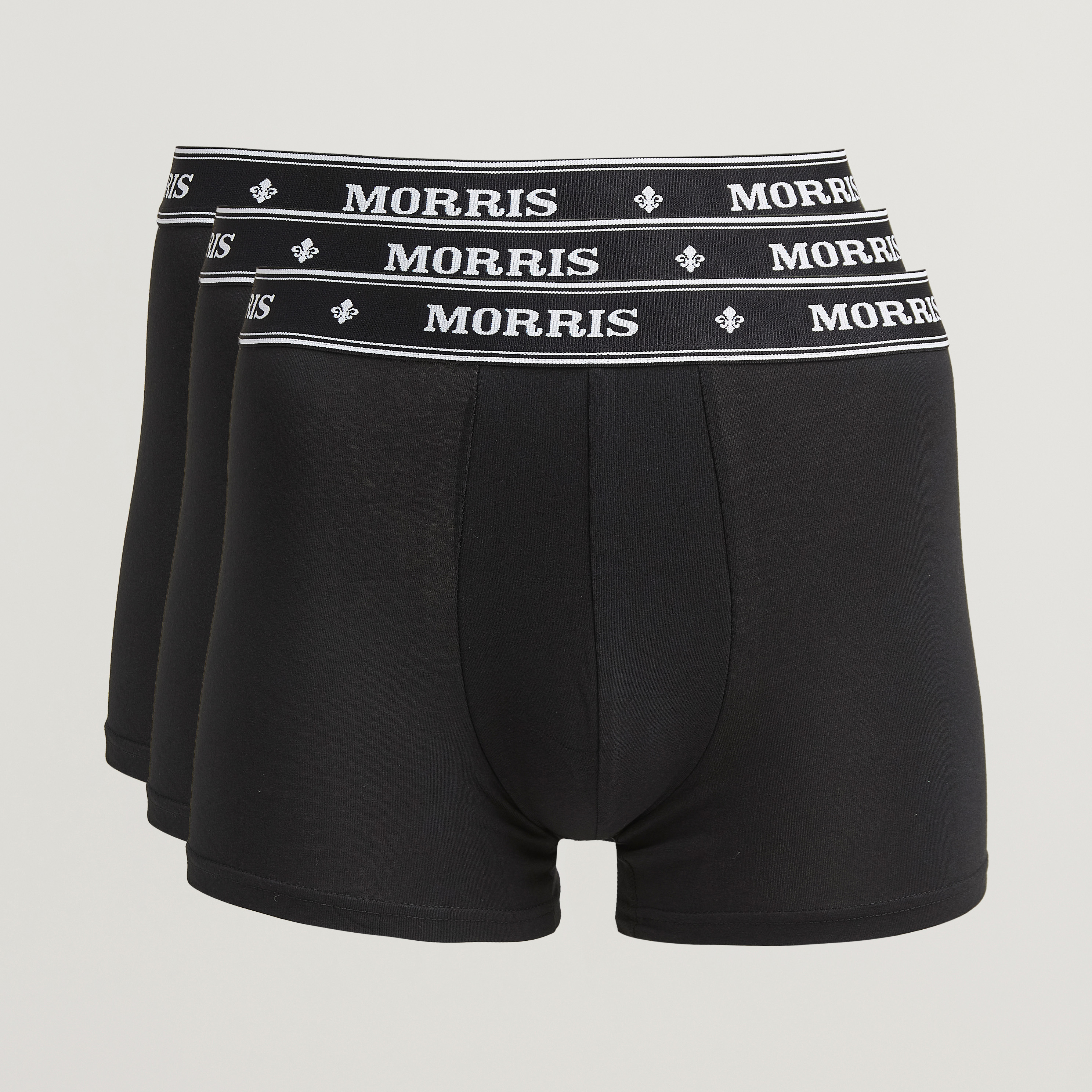 Morris Boxer Brief 3-Pack Black - Acheter Morris CareOfCarl.fr.