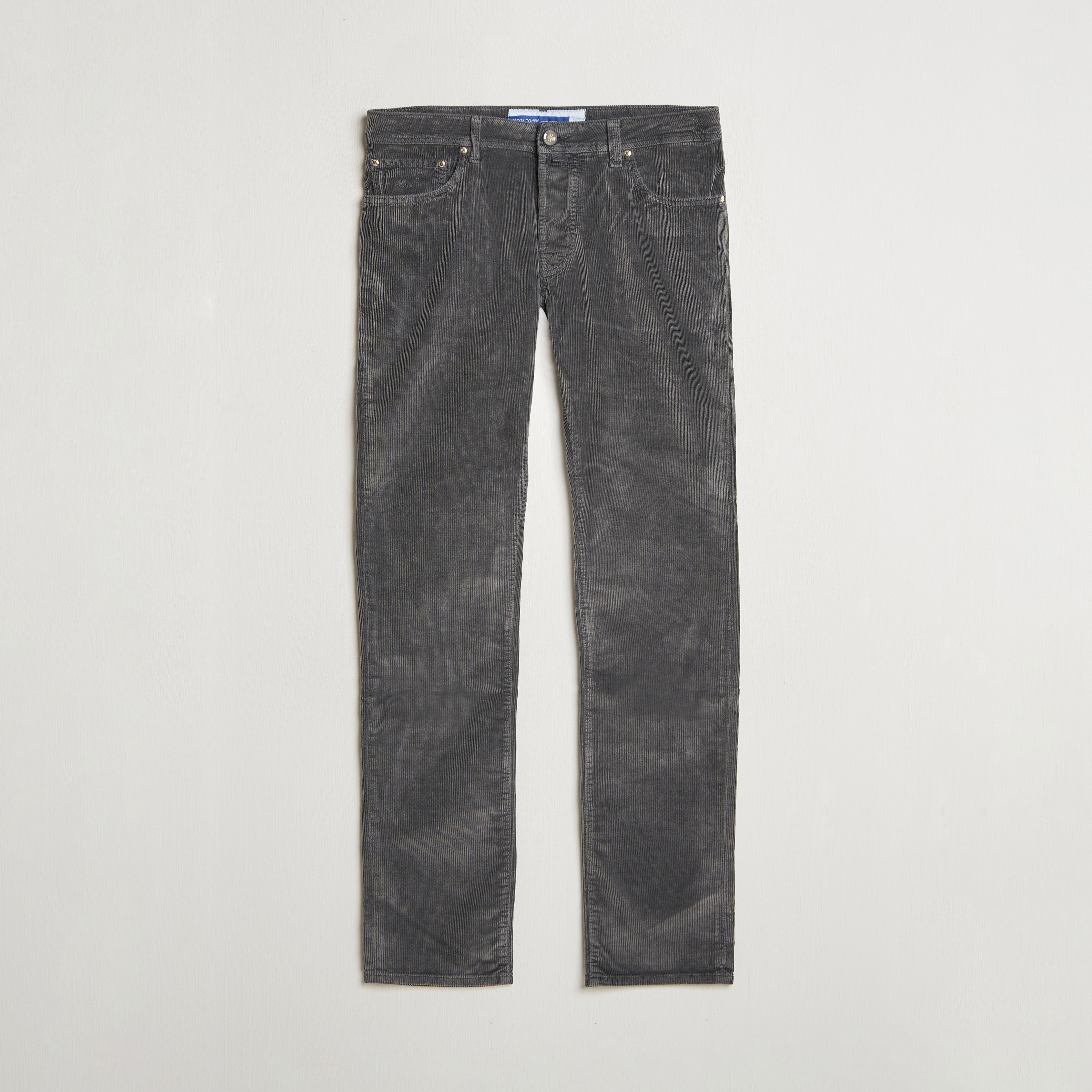 Jacob Cohën Bard 5-Pocket Medium Corduroy Trousers Grey - Acheter Jacob Coh