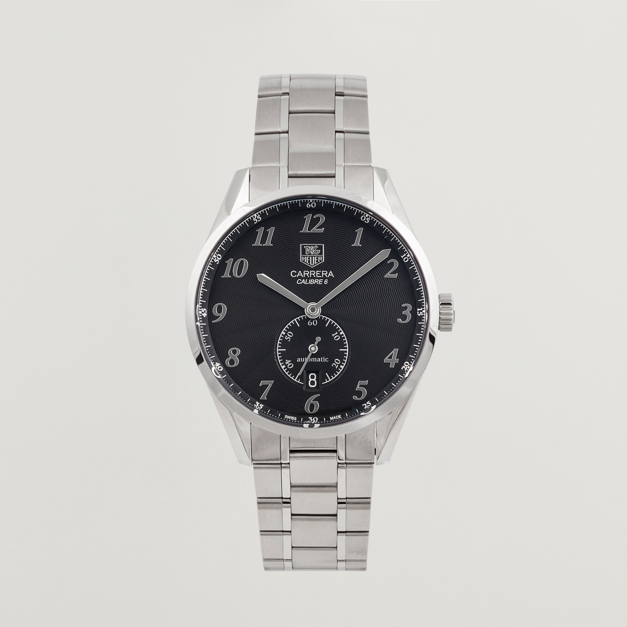 Tag Heuer Pre-Owned Carrera Calibre 6 WAS2110 Silver - Acheter Tag Heuer Pr