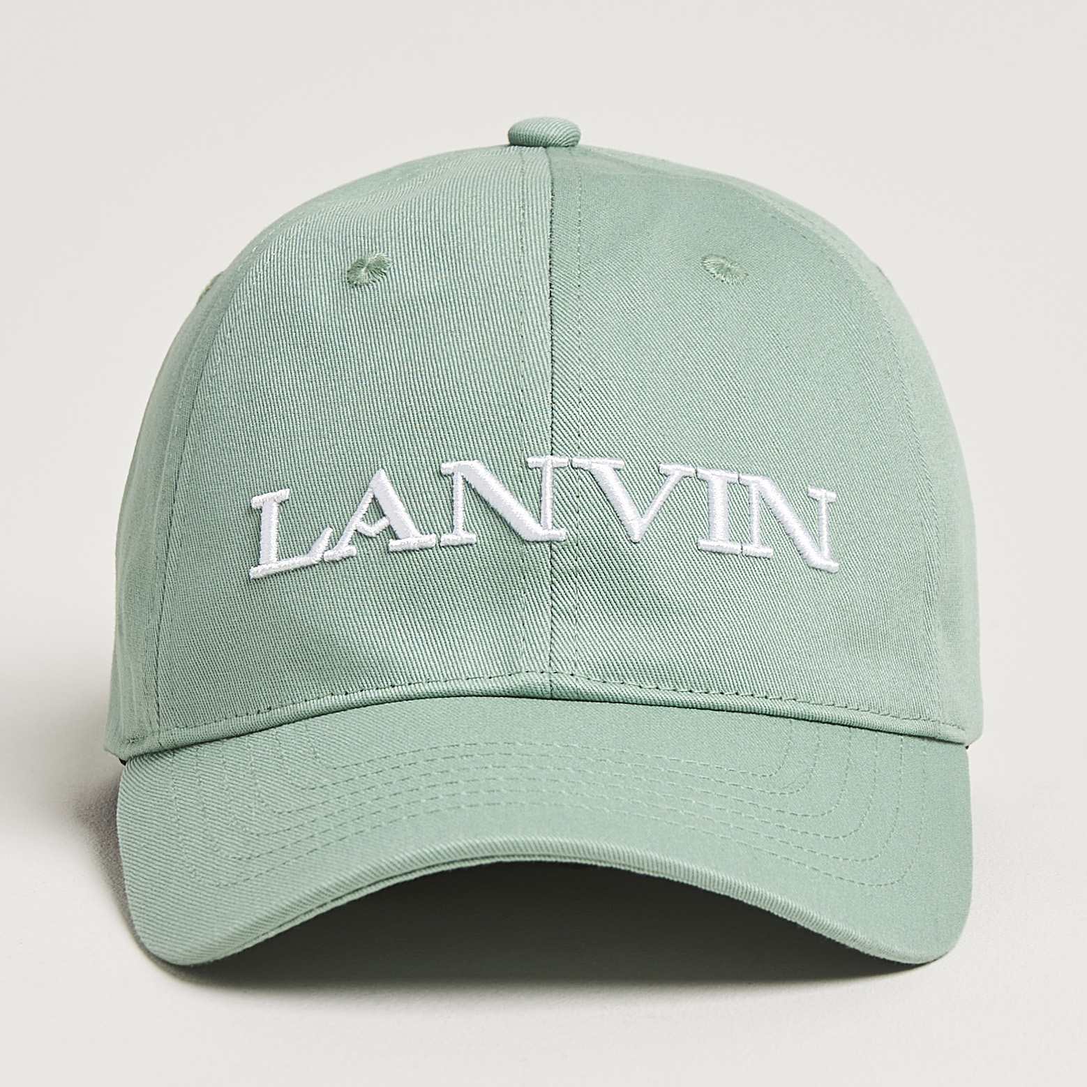 Lanvin Baseball Cap Sage Green - Acheter Lanvin CareOfCarl.fr.