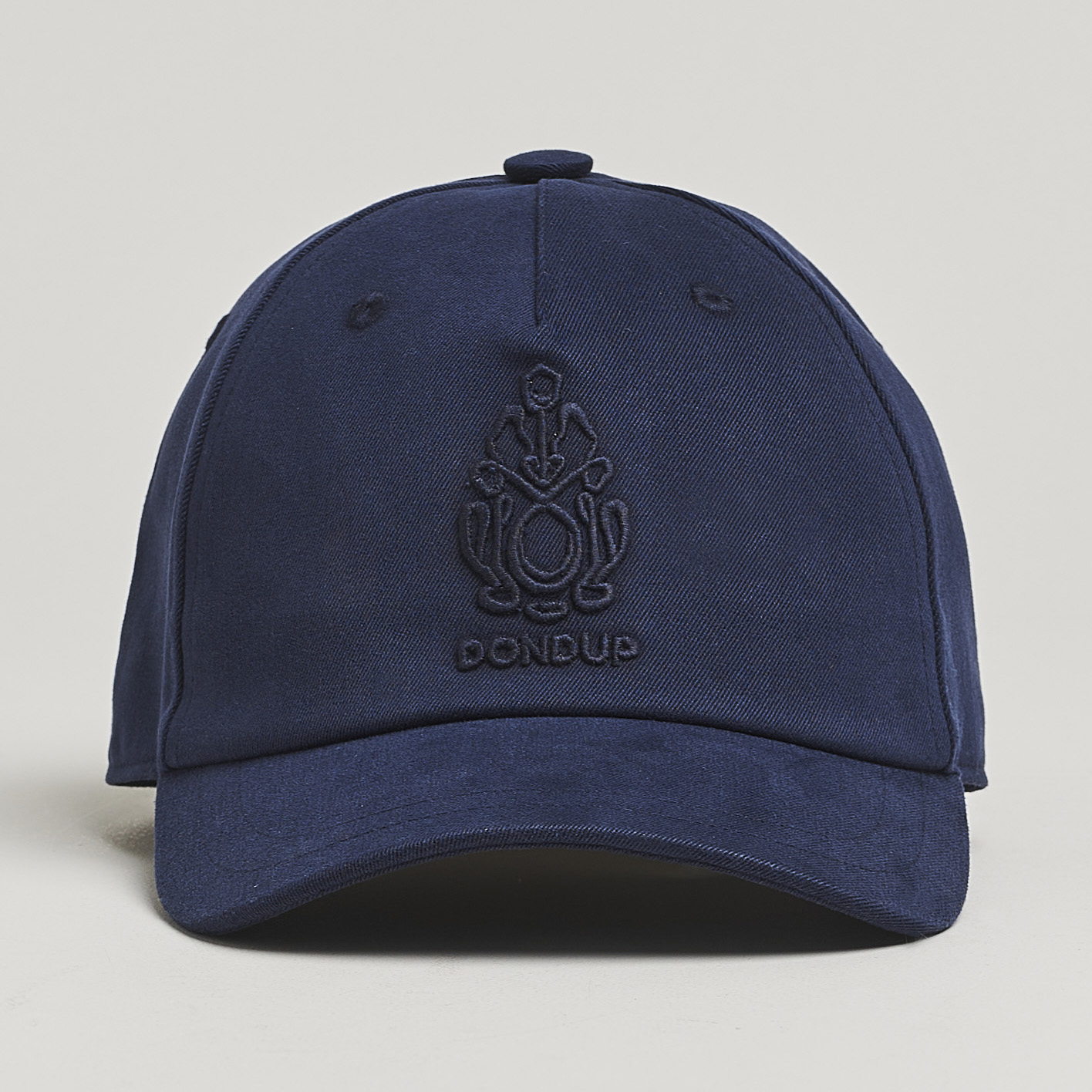 Dondup Logo Baseball Cap Navy - Acheter Dondup CareOfCarl.fr.