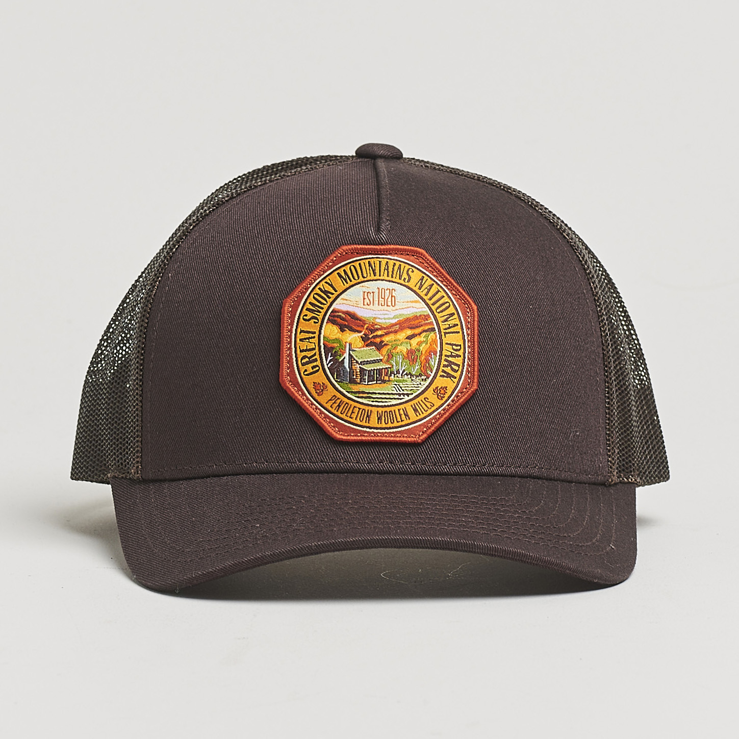 Pendleton National Park Trucker Cap Brown - Acheter Pendleton CareOfCarl.fr