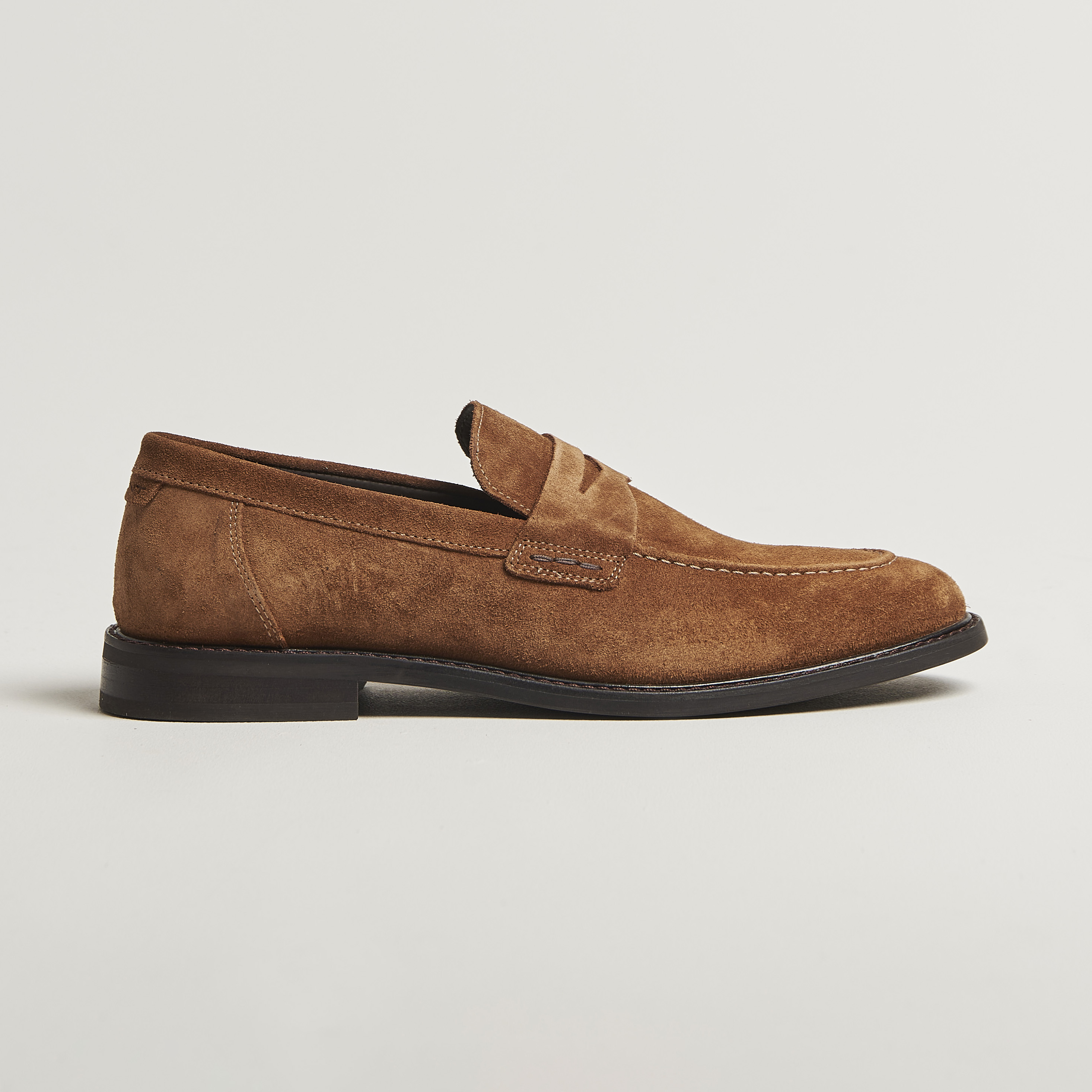 GANT Lozham Suede Loafer Cognac - Acheter GANT CareOfCarl.fr.