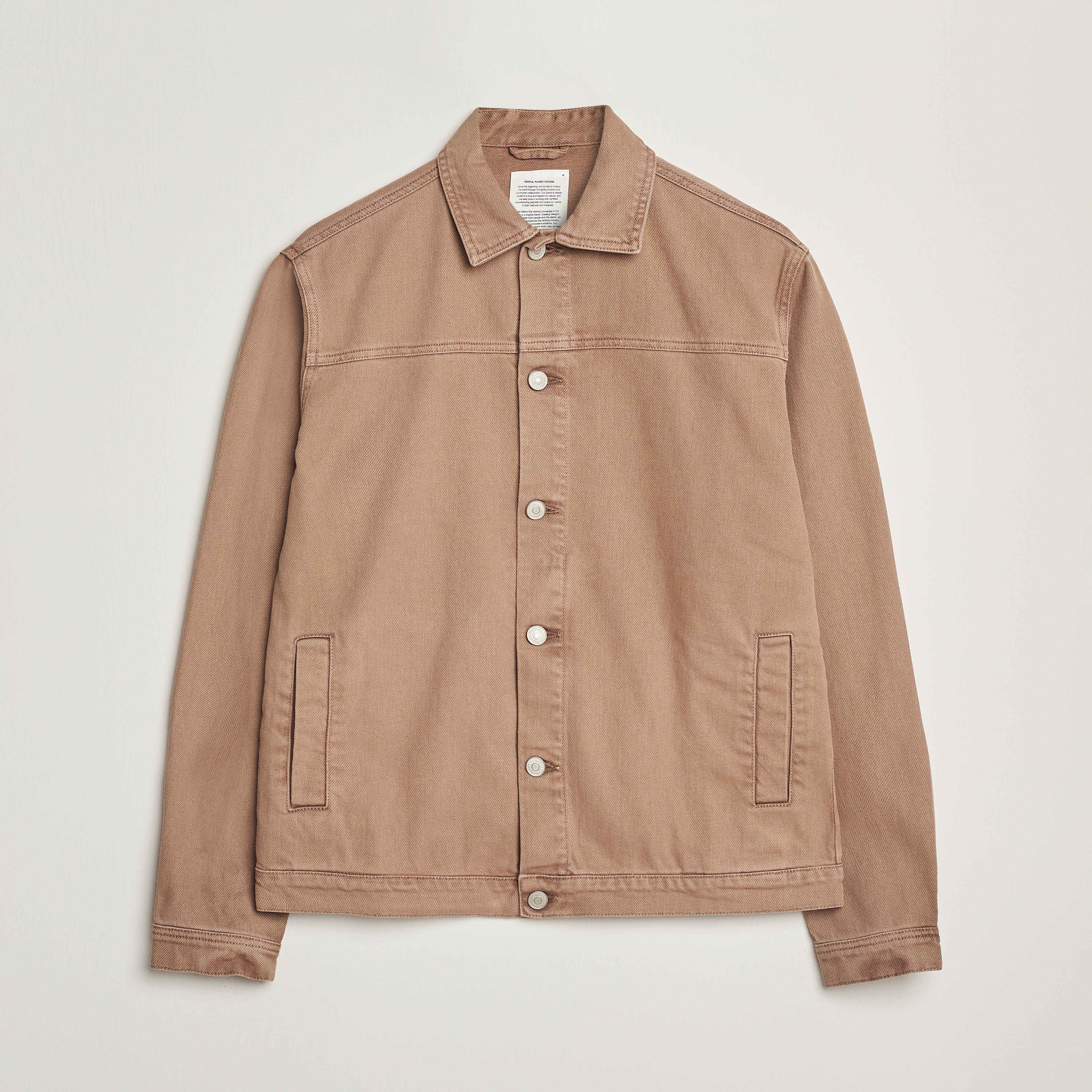 KnowledgeCotton Apparel Twill Workwear Jacket Tiramisou - Acheter Knowledge
