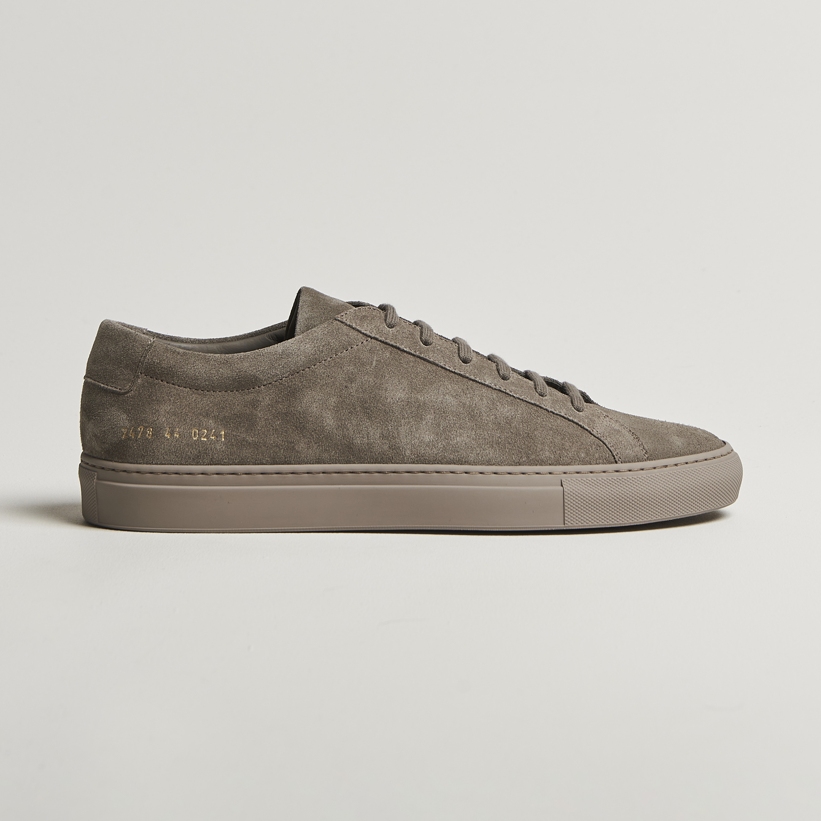 Common Projects Original Achilles Suede Sneaker Taupe - Acheter Common Proj
