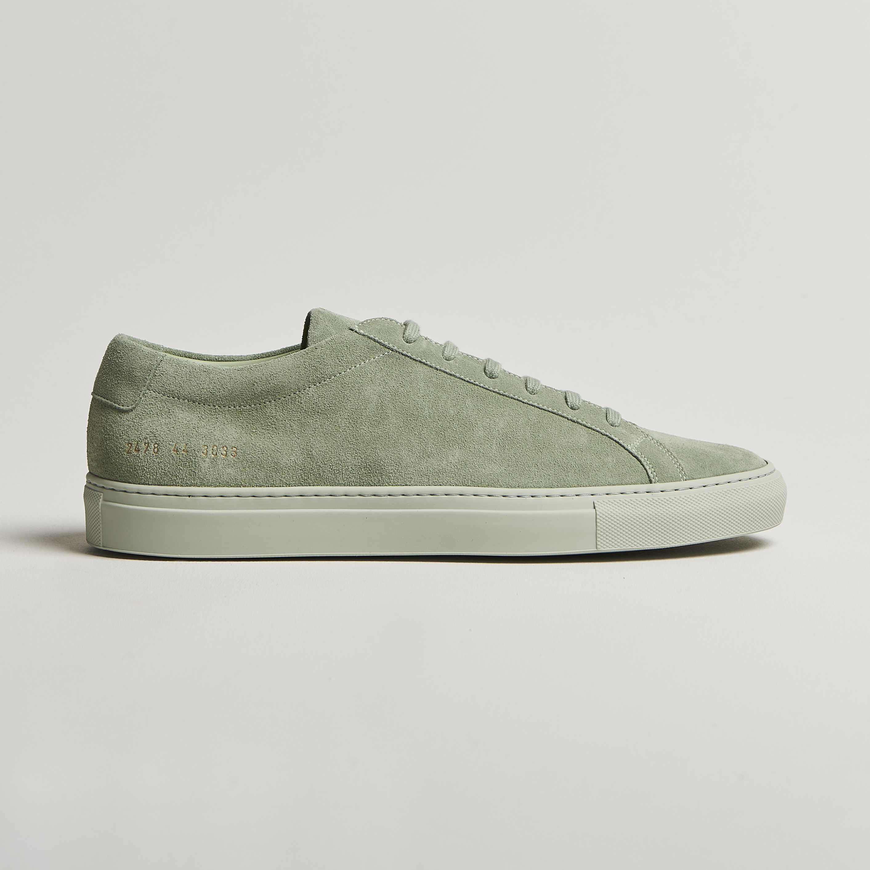 Common Projects Original Achilles Suede Sneaker Salvia Green - Acheter Comm