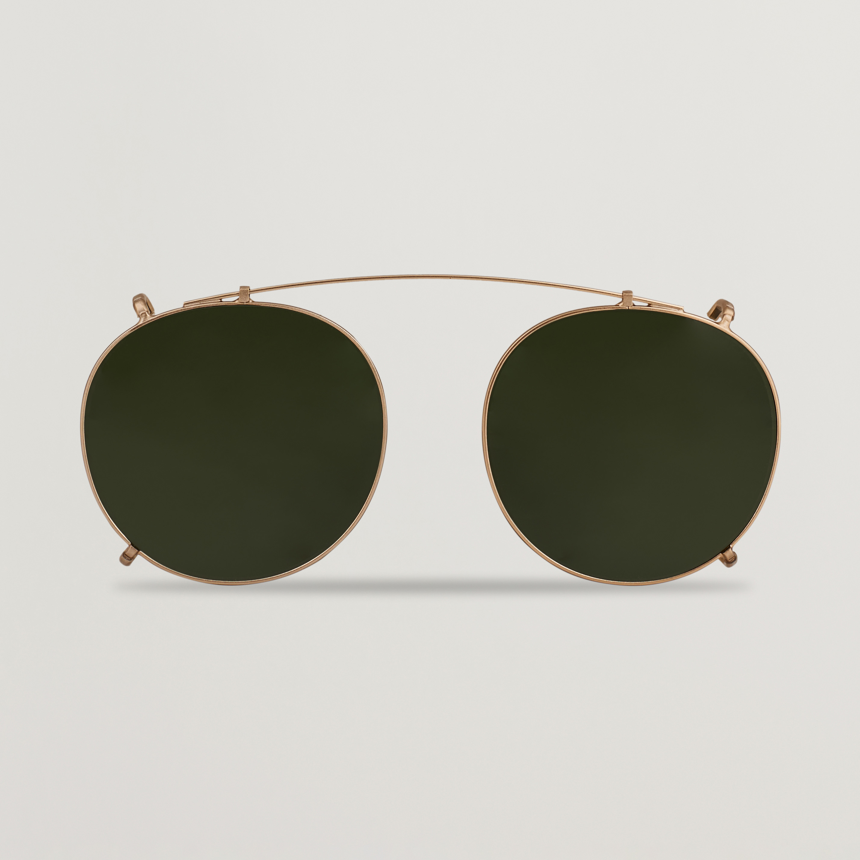 TBD Eyewear Clip-ons Gold/Bottle Green - Acheter TBD Eyewear CareOfCarl.fr.