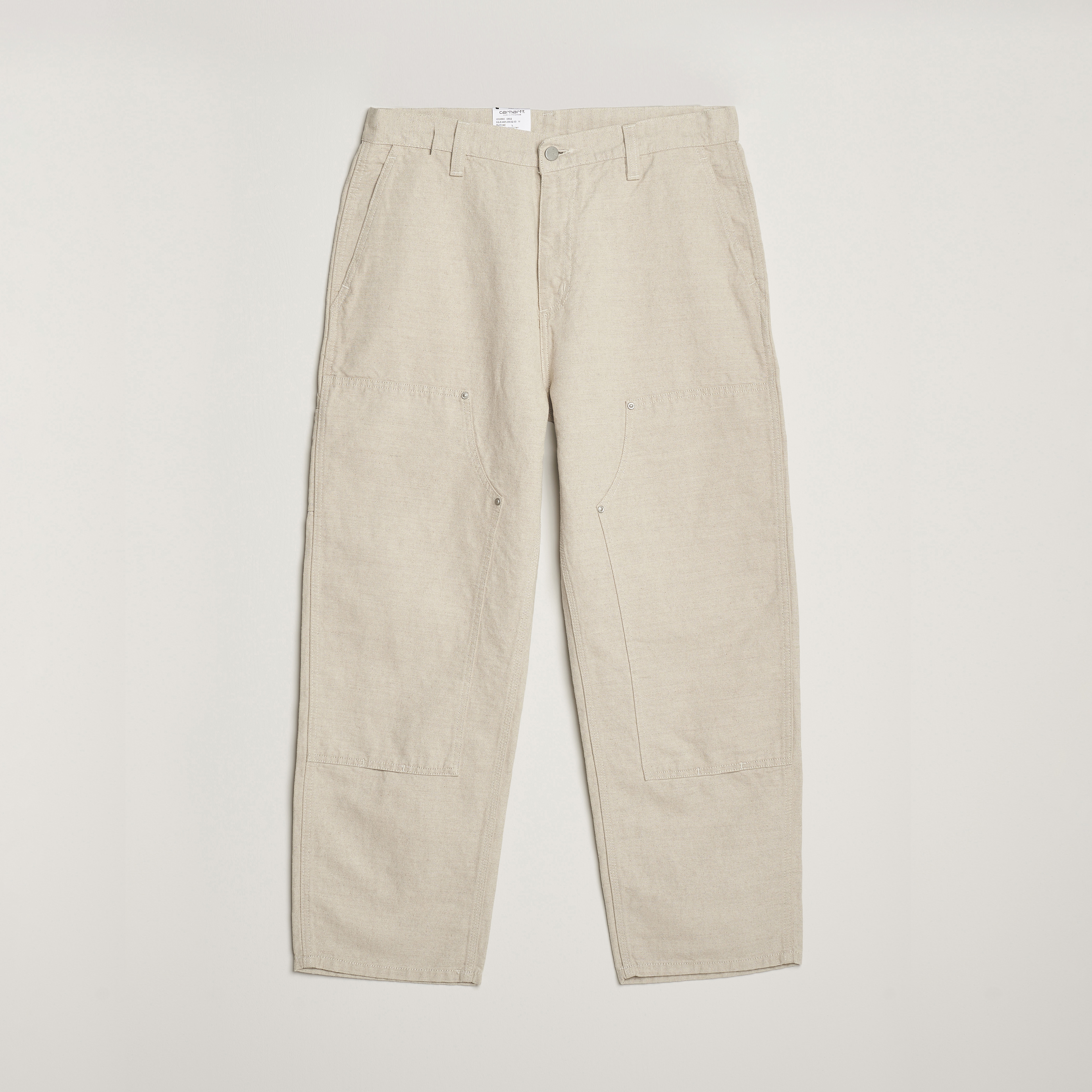 Carhartt WIP Walter Double Knee Cotton/Linen Pant Natural - Acheter Carhart