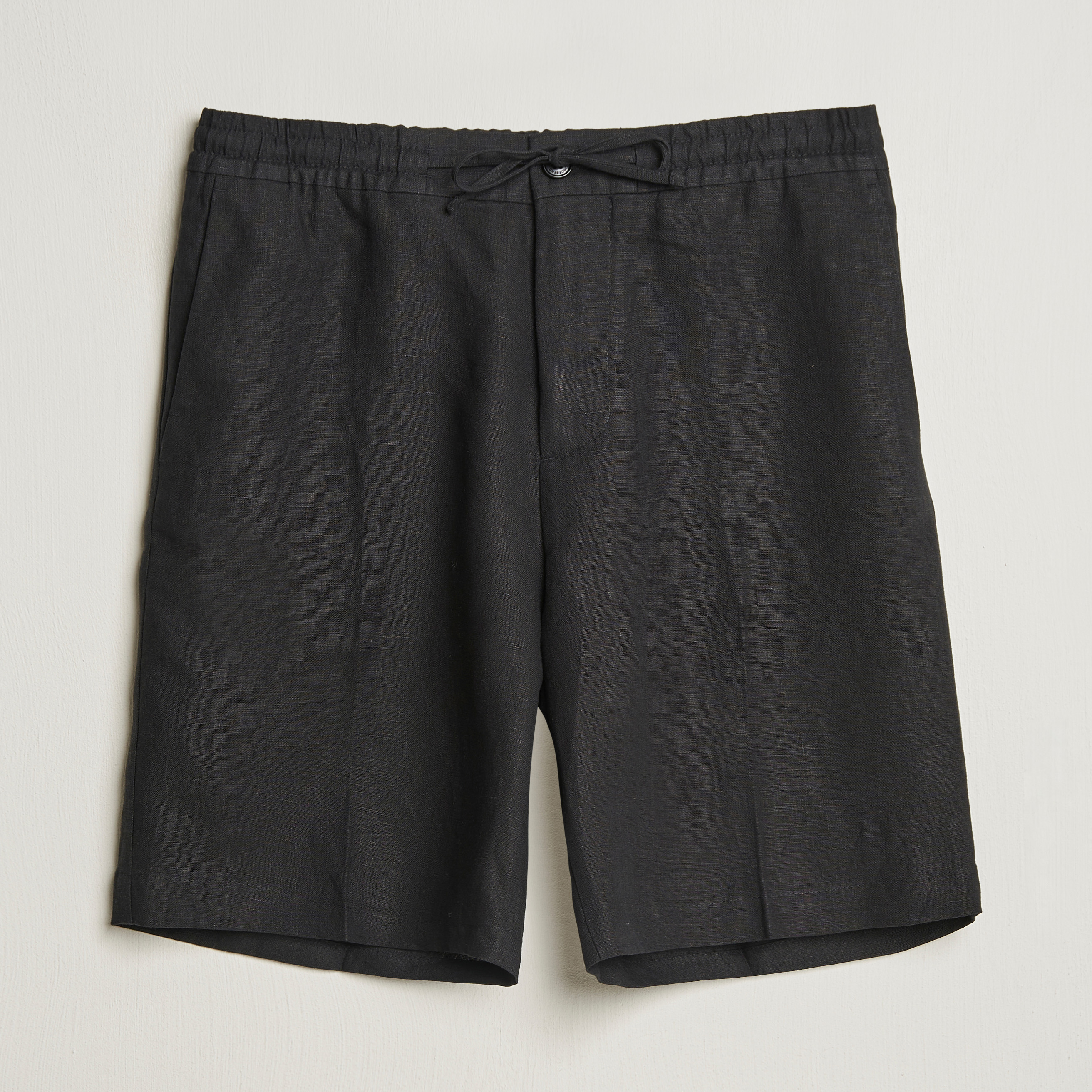 J.Lindeberg Brady Drape Linen Shorts Black - Acheter J.Lindeberg CareOfCarl