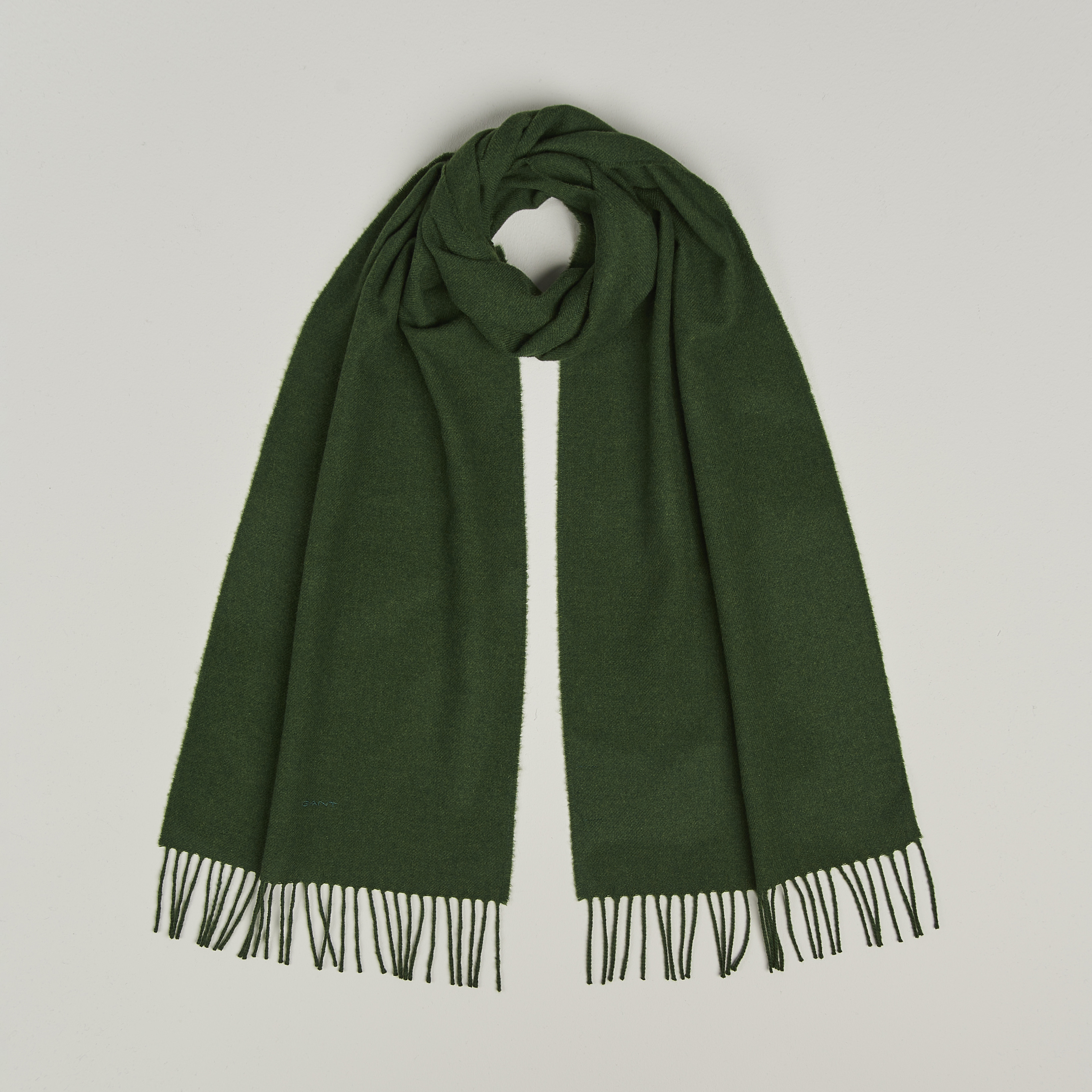 GANT Wool Scarf Country Green - Acheter GANT CareOfCarl.fr.