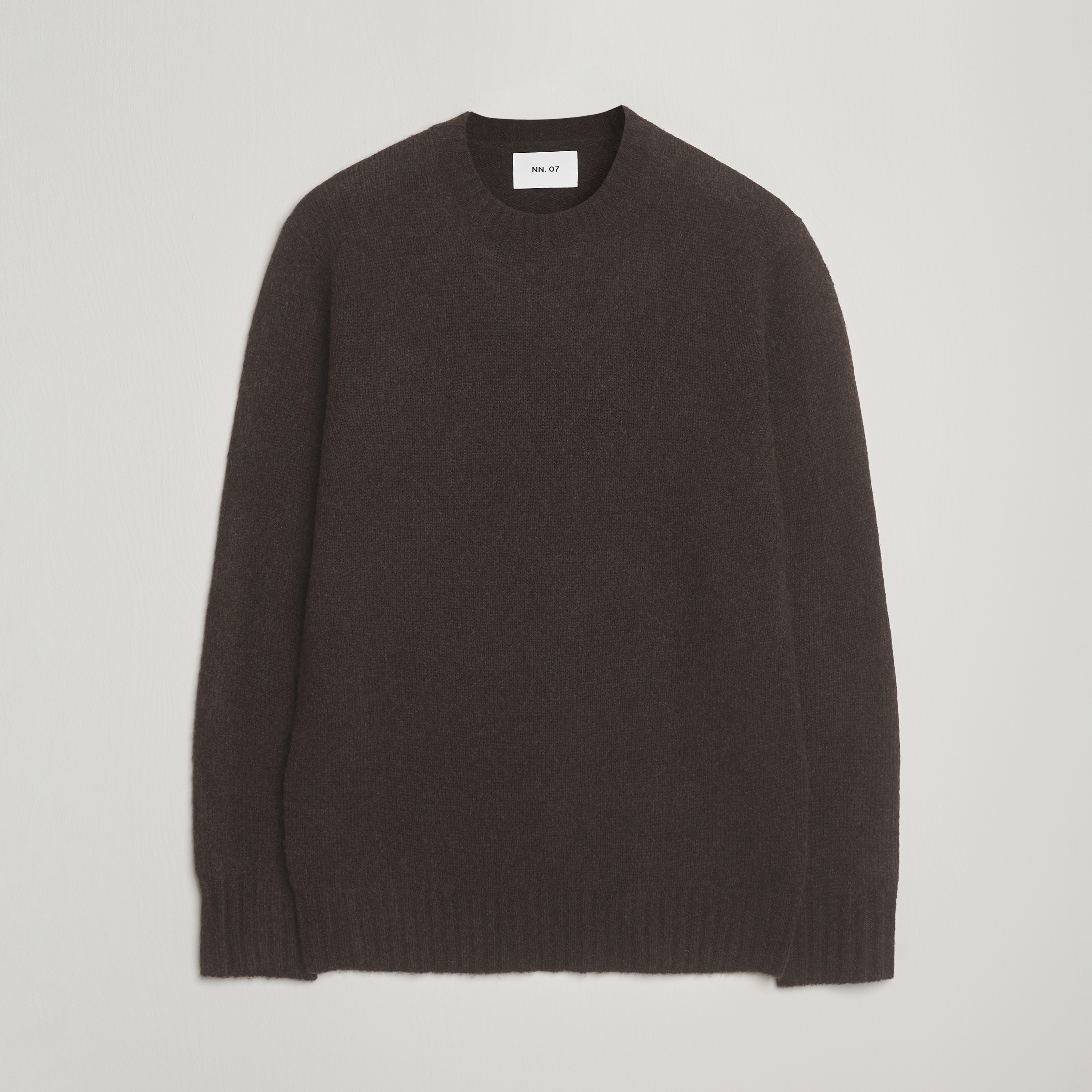 NN07 Lee Wool Knitted Sweater Demitasse Brown - Acheter NN07 CareOfCarl.fr.