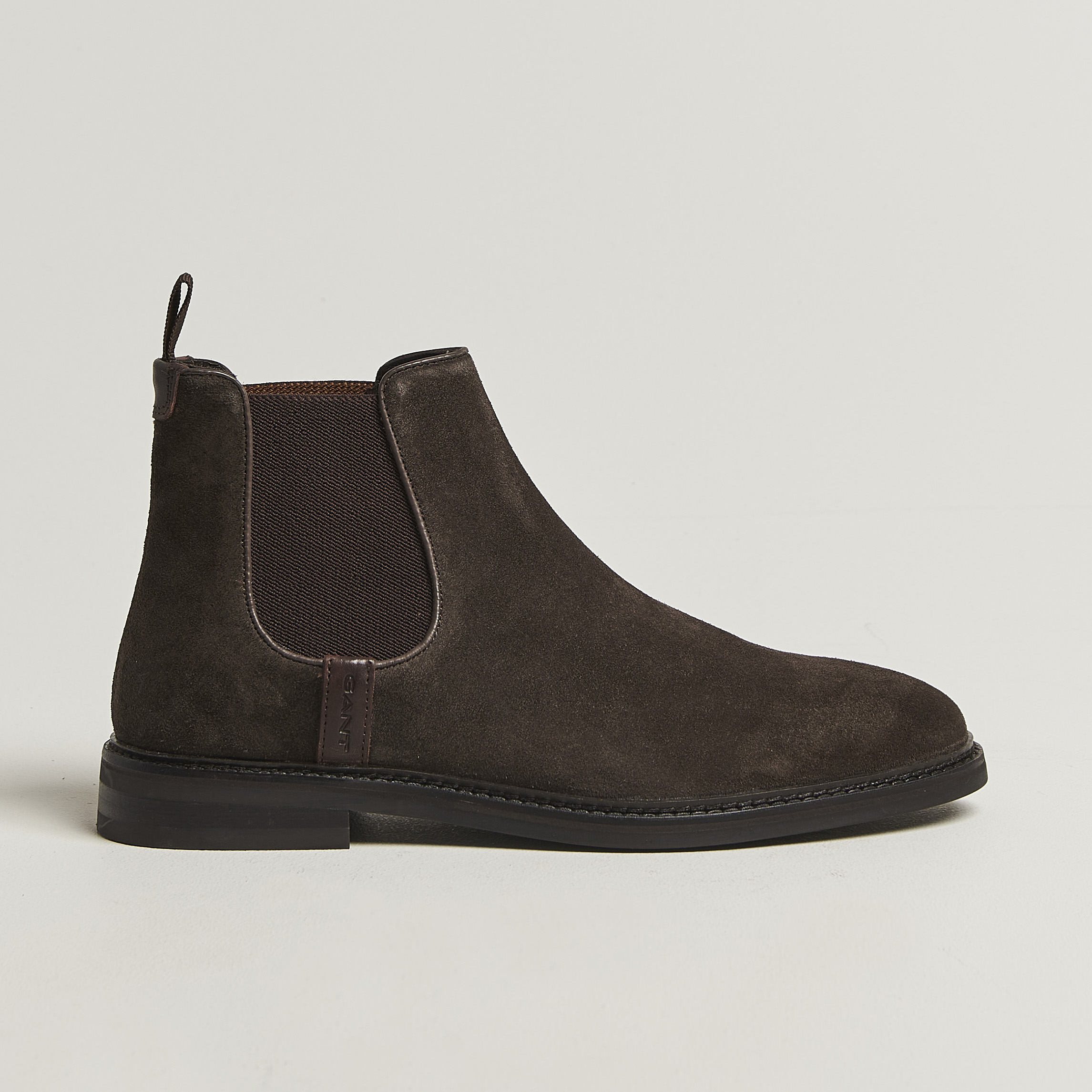 GANT Bidford Suede Chelsea Boot Dark Brown - Acheter GANT CareOfCarl.fr.