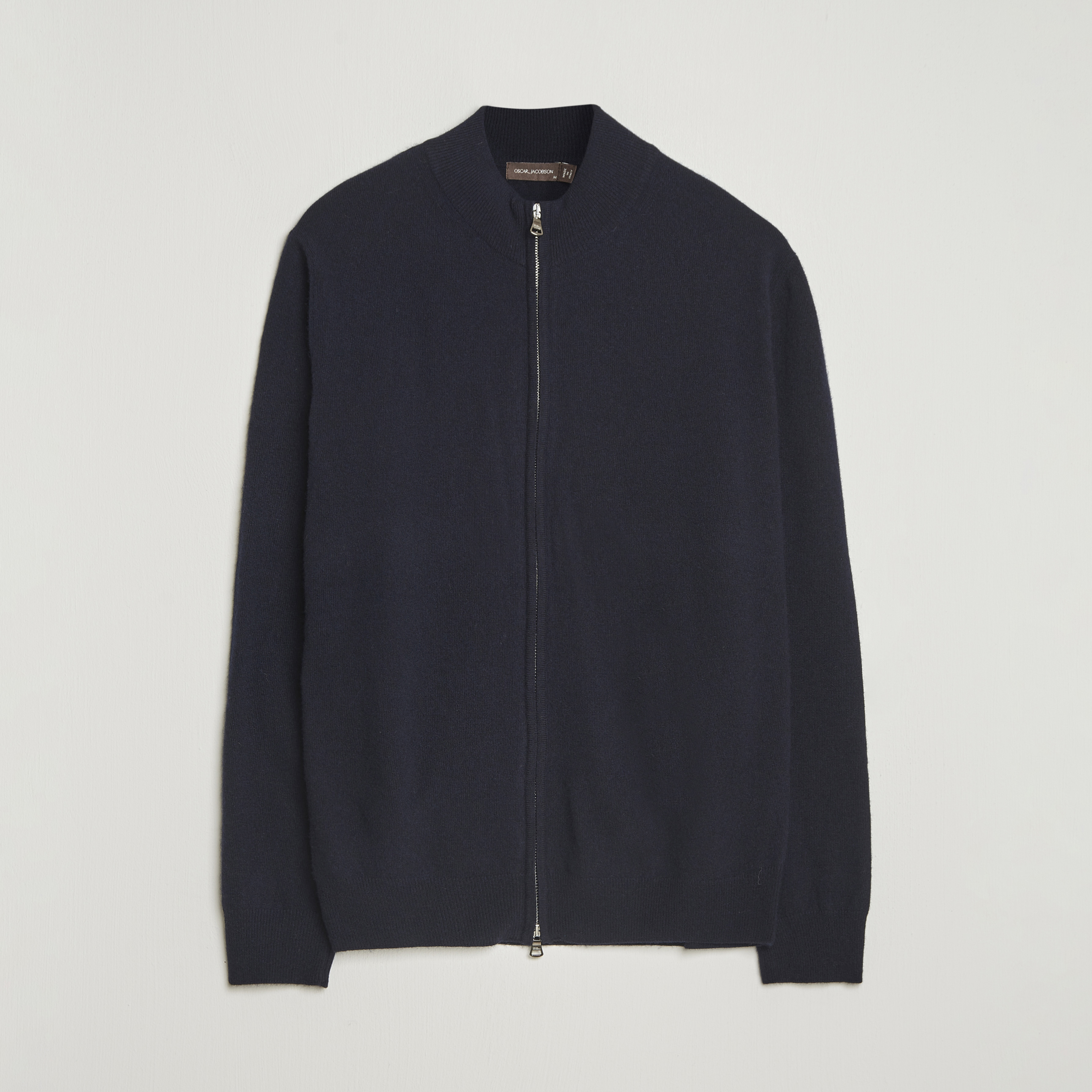 Oscar Jacobson Seb Wool/Cashmere Full Zip Navy - Acheter Oscar Jacobson Car