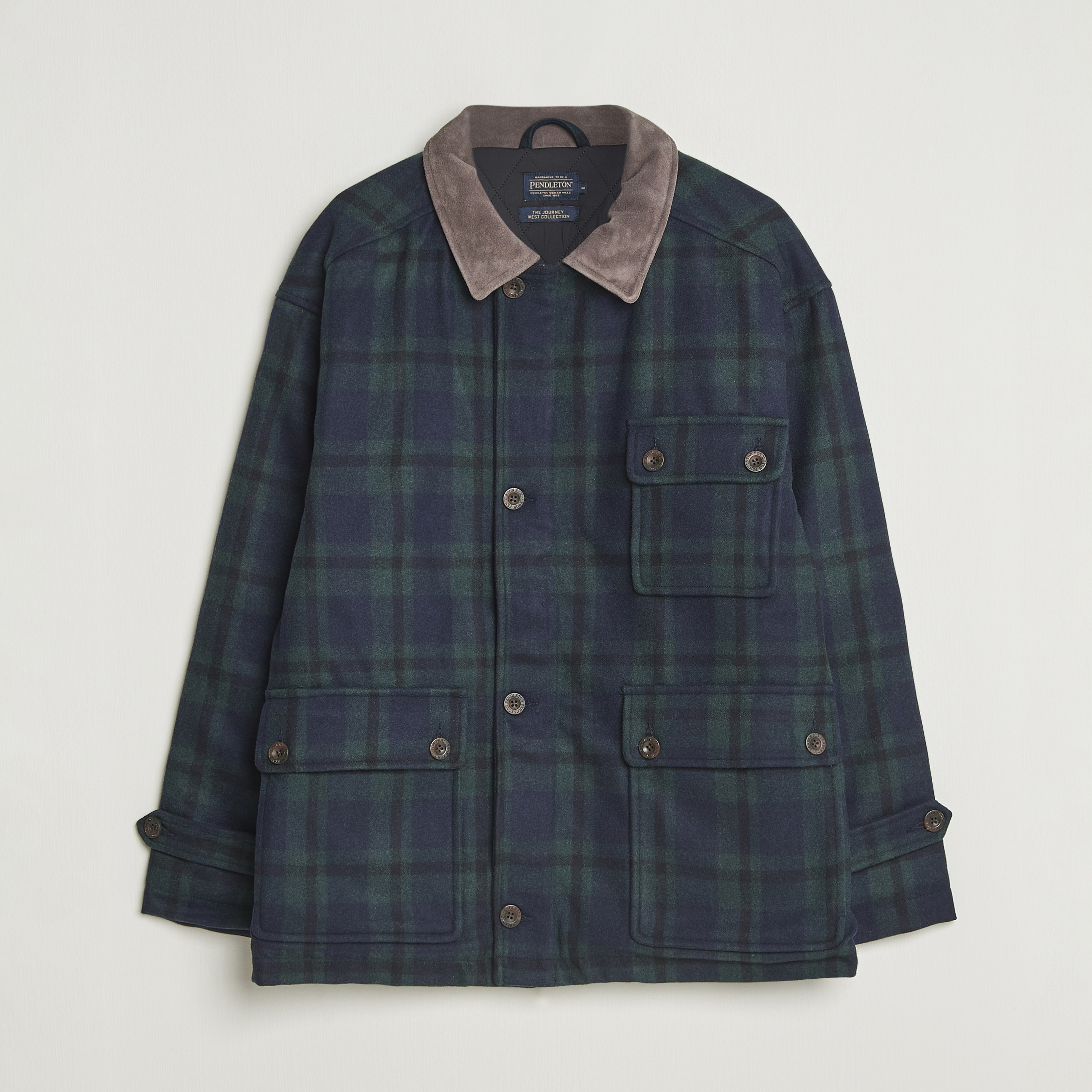 Pendleton Hunting Jacket Blackwatch Tartan - Acheter Pendleton CareOfCarl.f