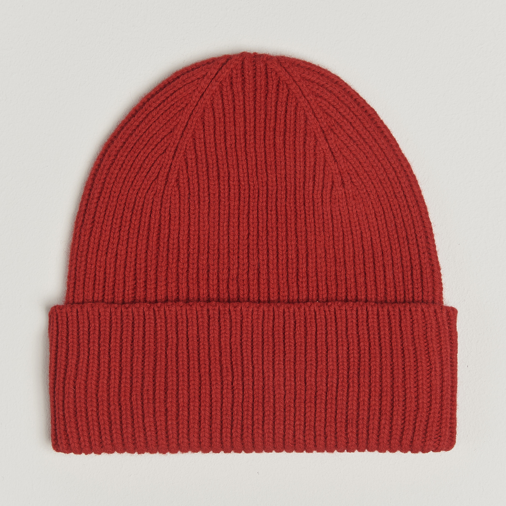 Colorful Standard Merino Wool Beanie Scarlet Red - Acheter Colorful Standar