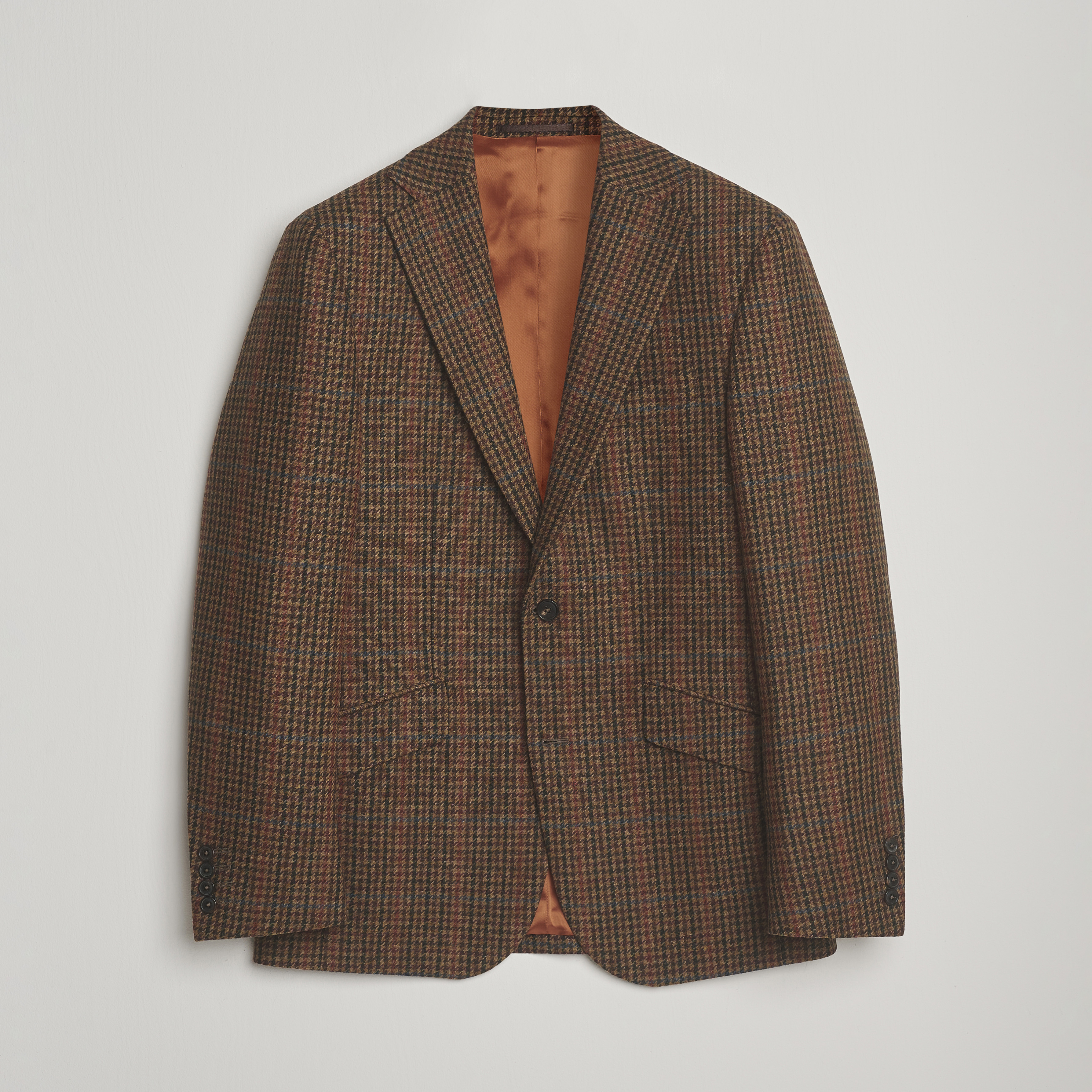 Walker Slater Edward Lambswool Dogtooth Blazer Brown - Acheter Walker Slate