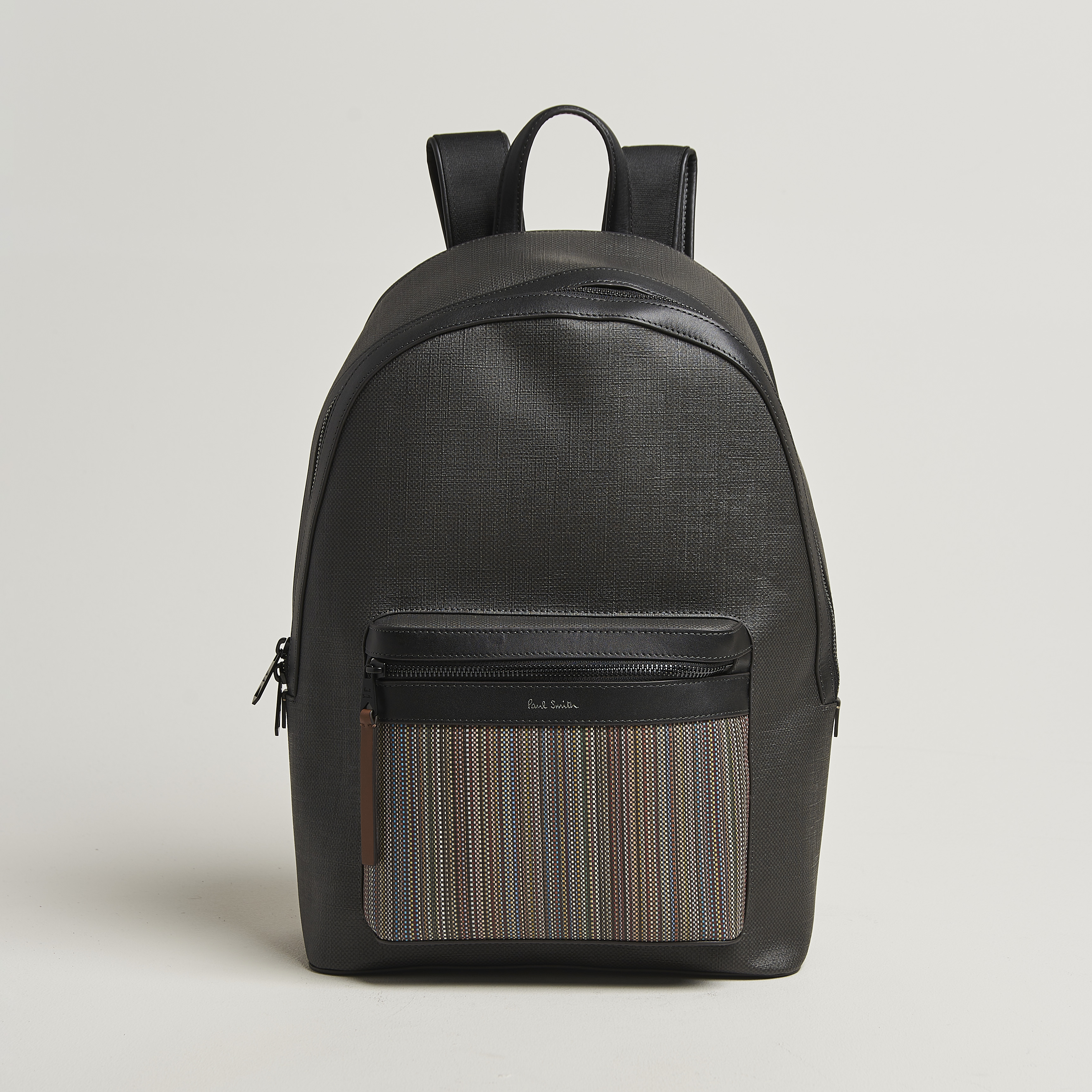 Paul Smith Nylon Stripe Backpack Black Multi - Acheter Paul Smith CareOfCar