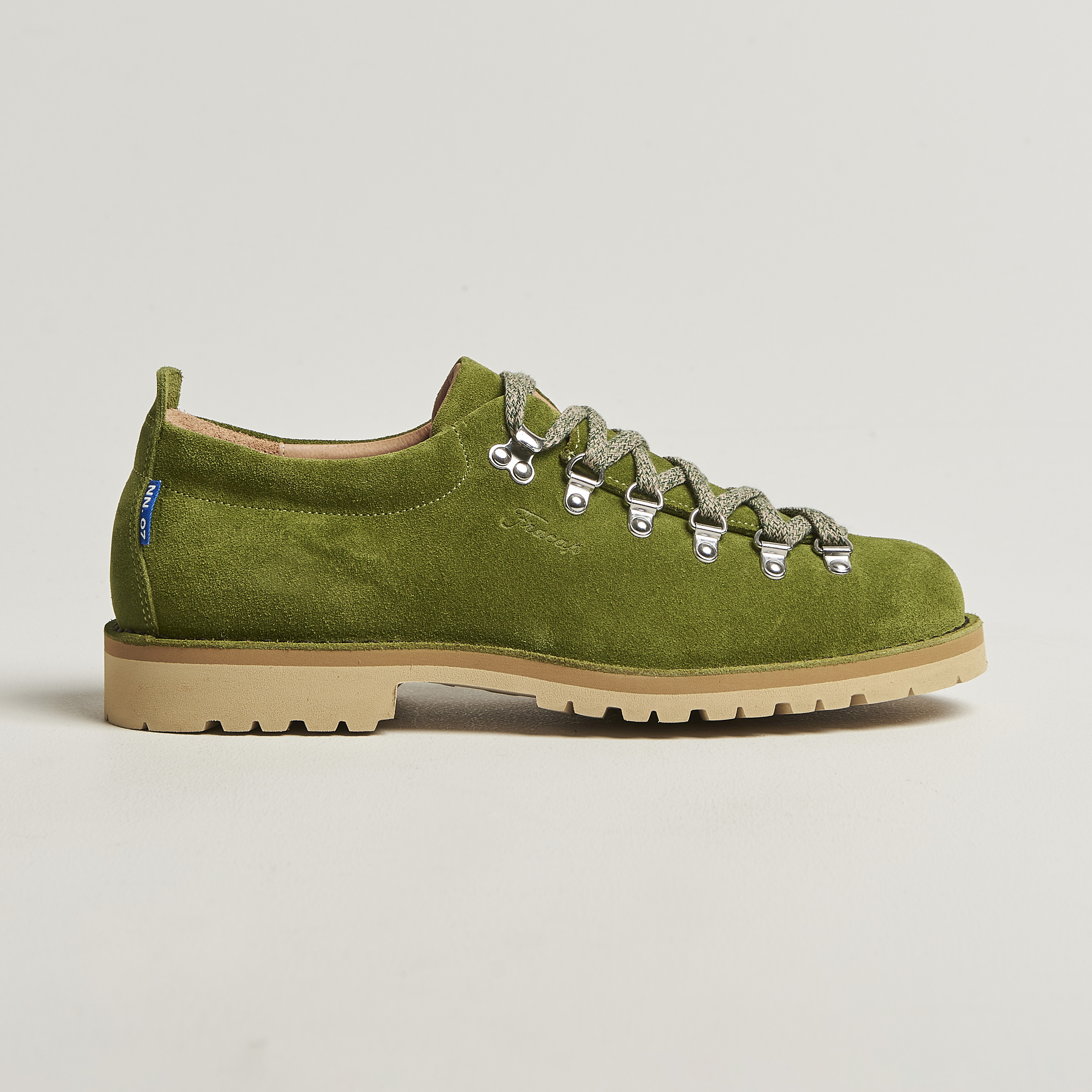NN07 Fracap M121 Magnifico Suede Low Boot Firene Green - Acheter NN07 CareO