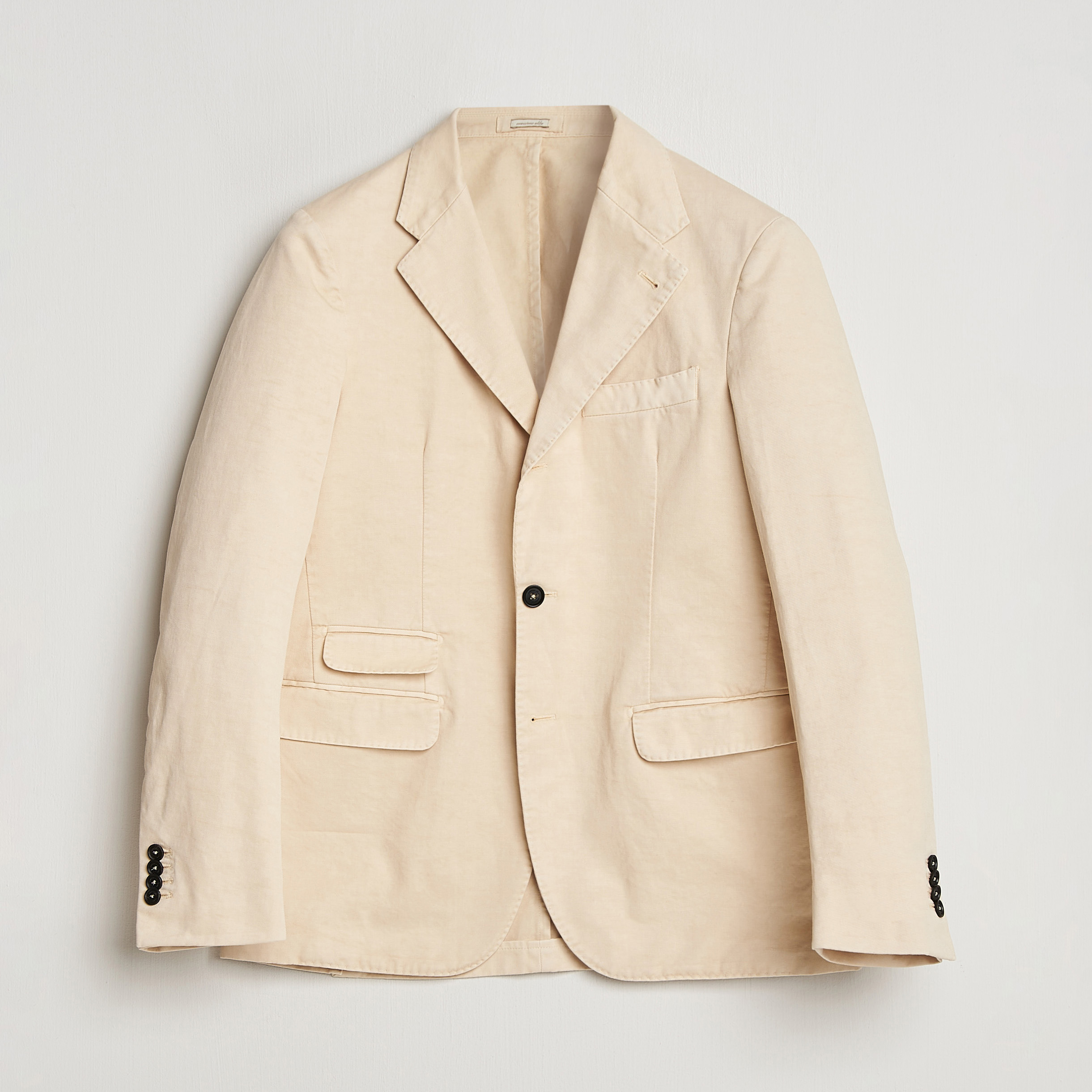 Massimo Alba Sloop Cotton Blazer Light Beige - Acheter Massimo Alba CareOfC