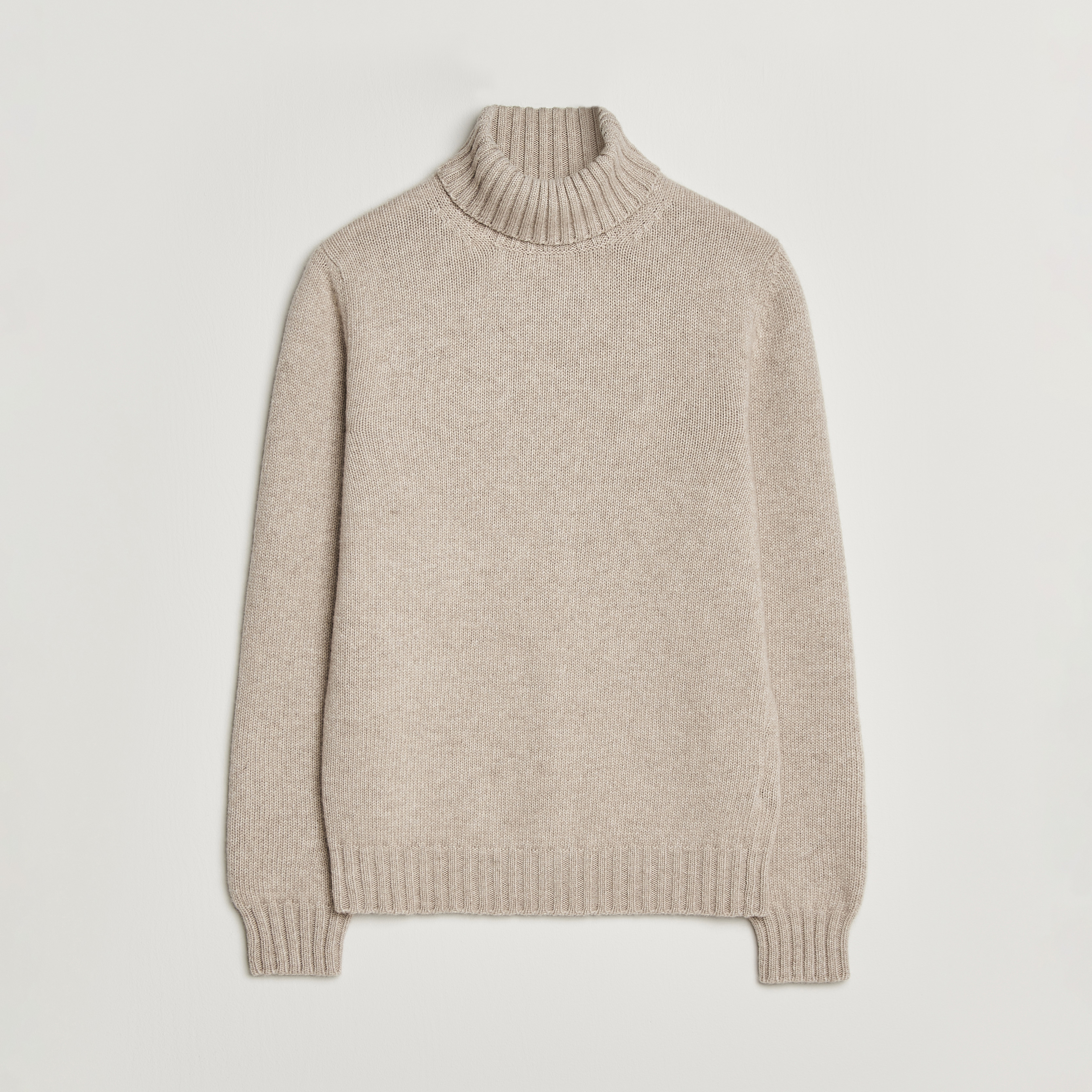 Fedeli Wool/Cashmere Rollneck Beige - Acheter Fedeli CareOfCarl.fr.