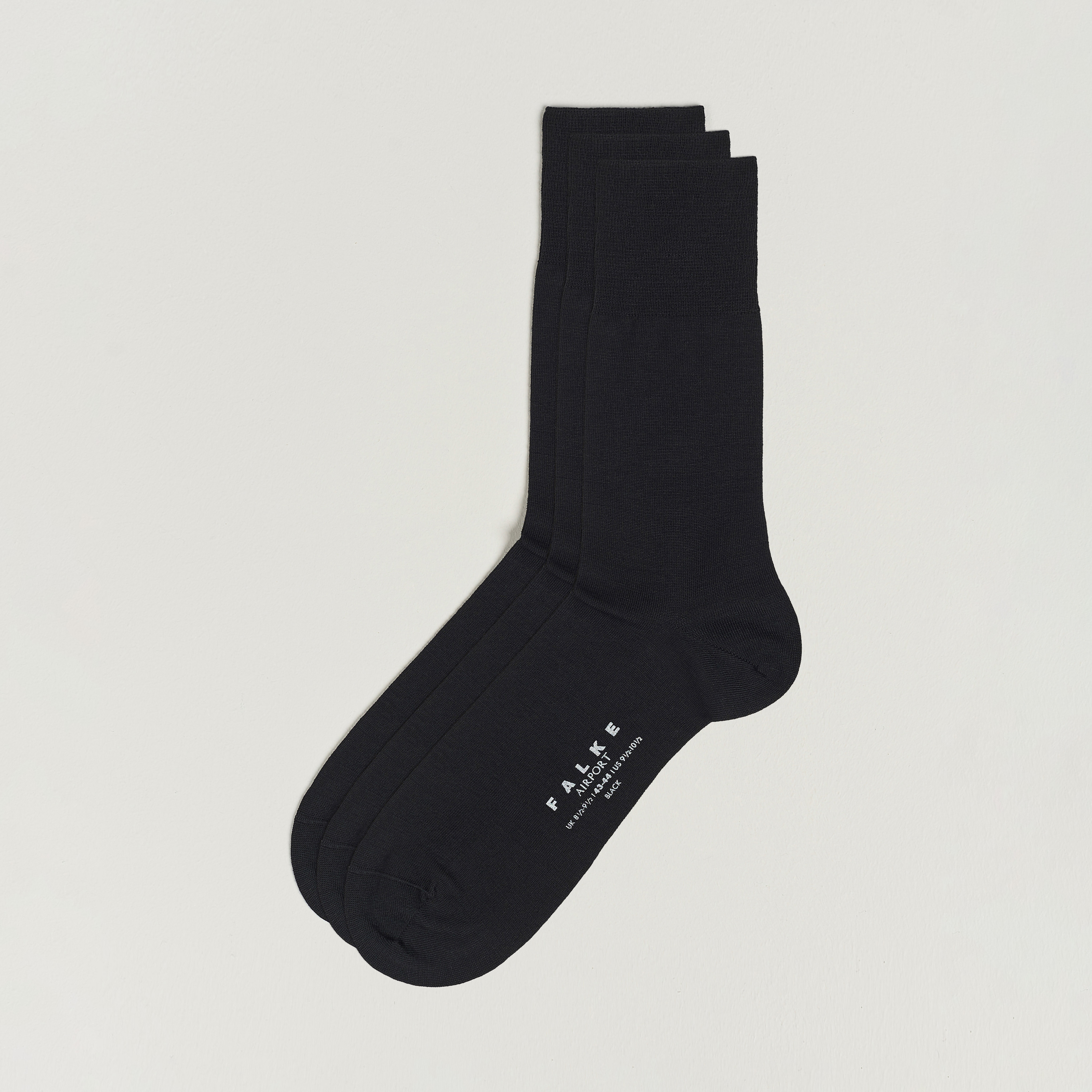 3-Pack Airport Socks Black - Acheter Falke CareOfCarl.fr.